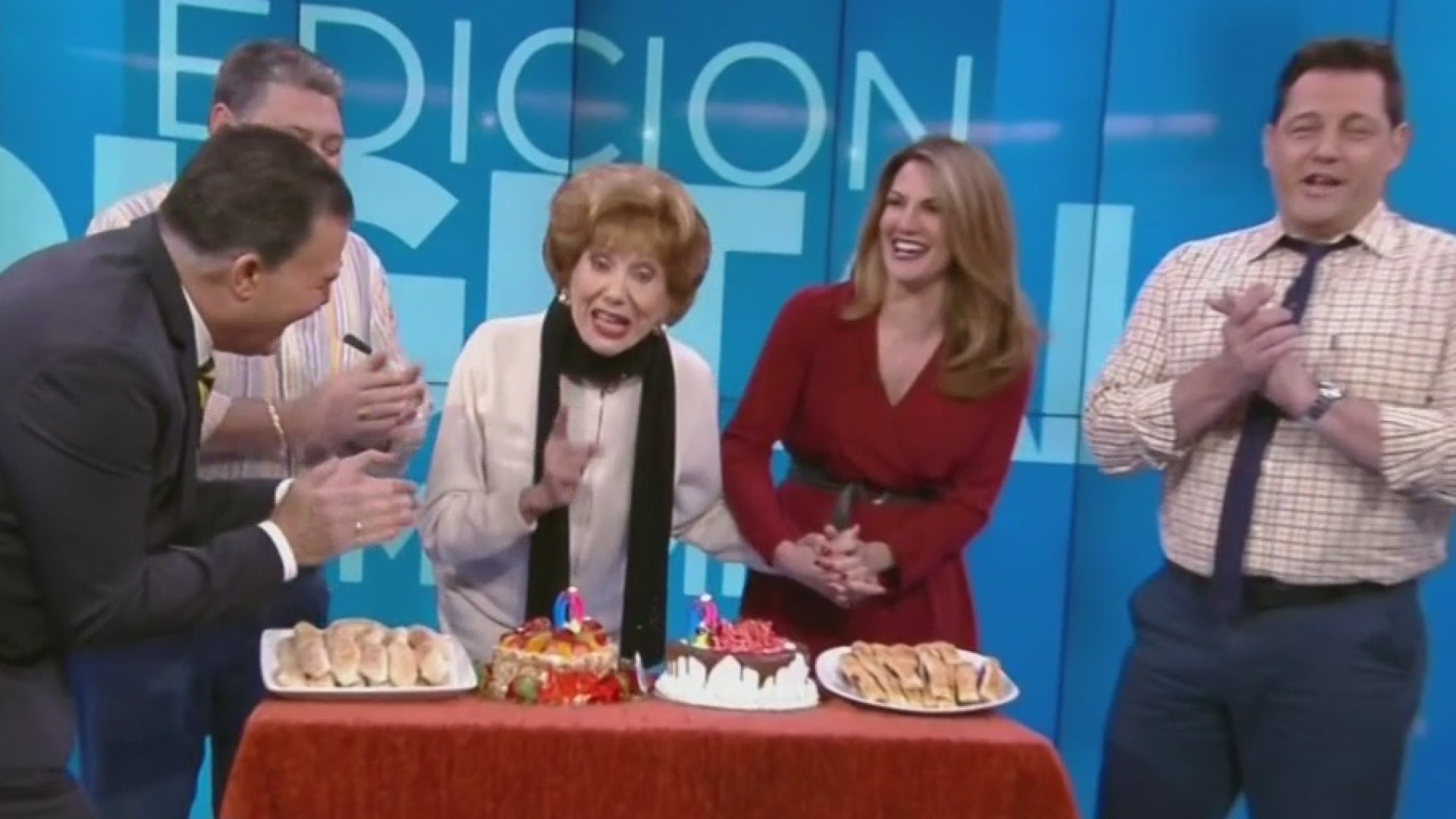 Así fue la celebración de los 90 años de Martha Flores en Edición ...