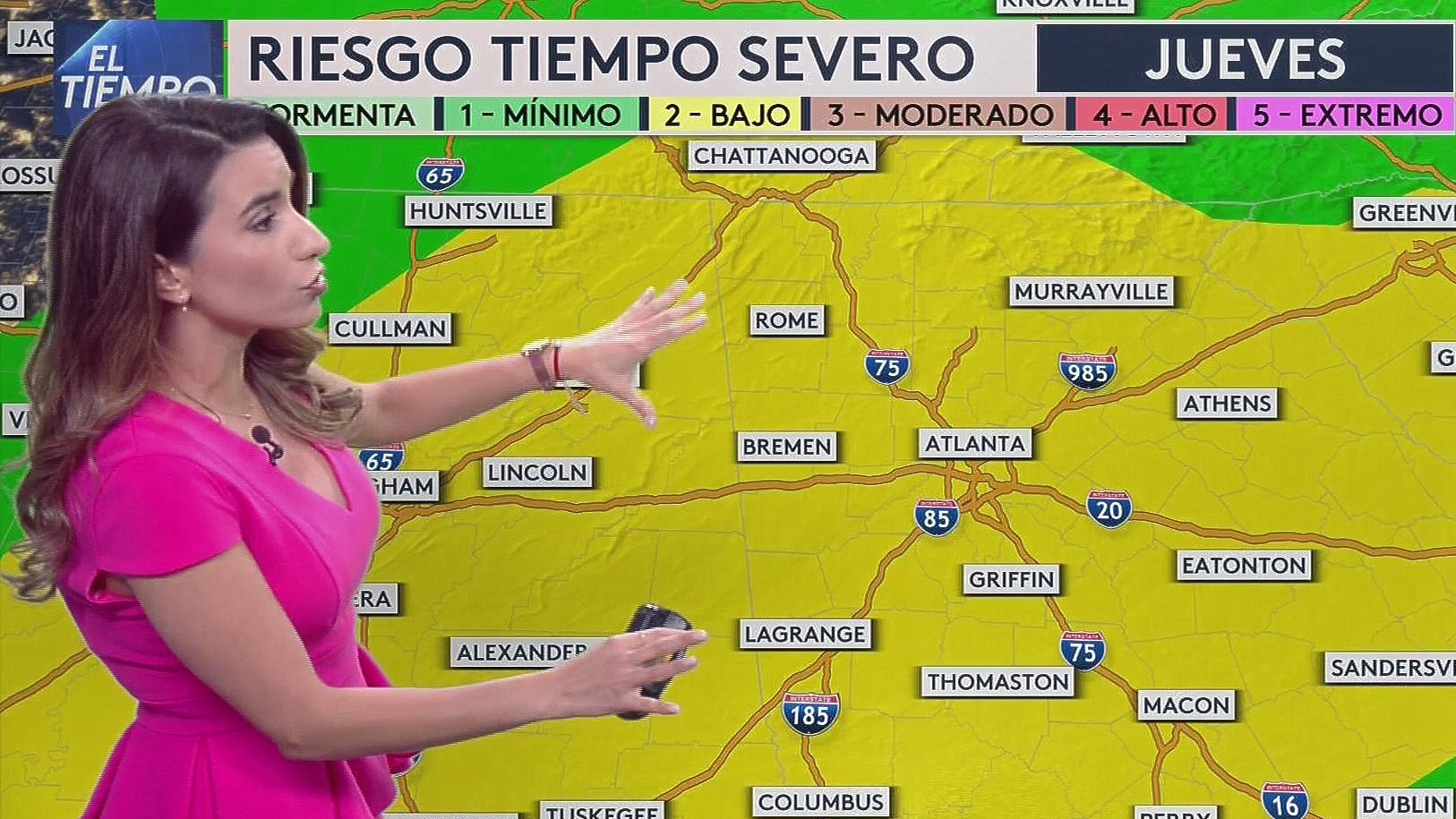 Metro Atlanta se encuentra bajo riesgo de tiempo severo, esto es lo que ...
