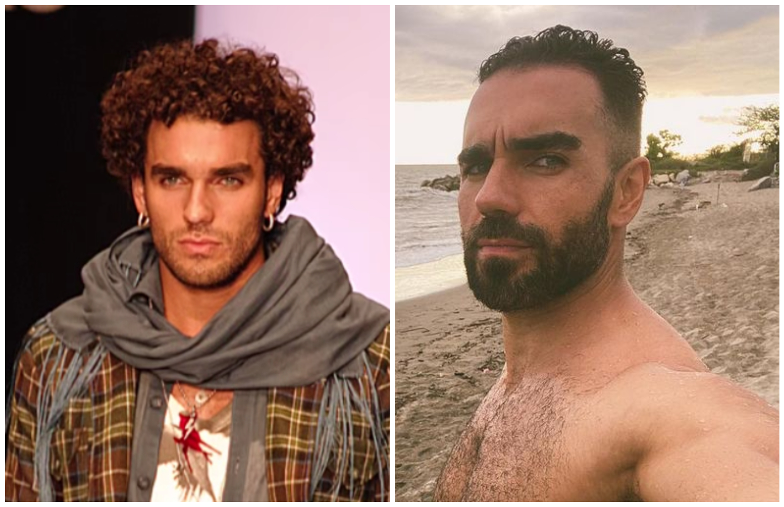 Marcus Ornellas recuerda sus inicios como modelo, ¡y así se veía ...