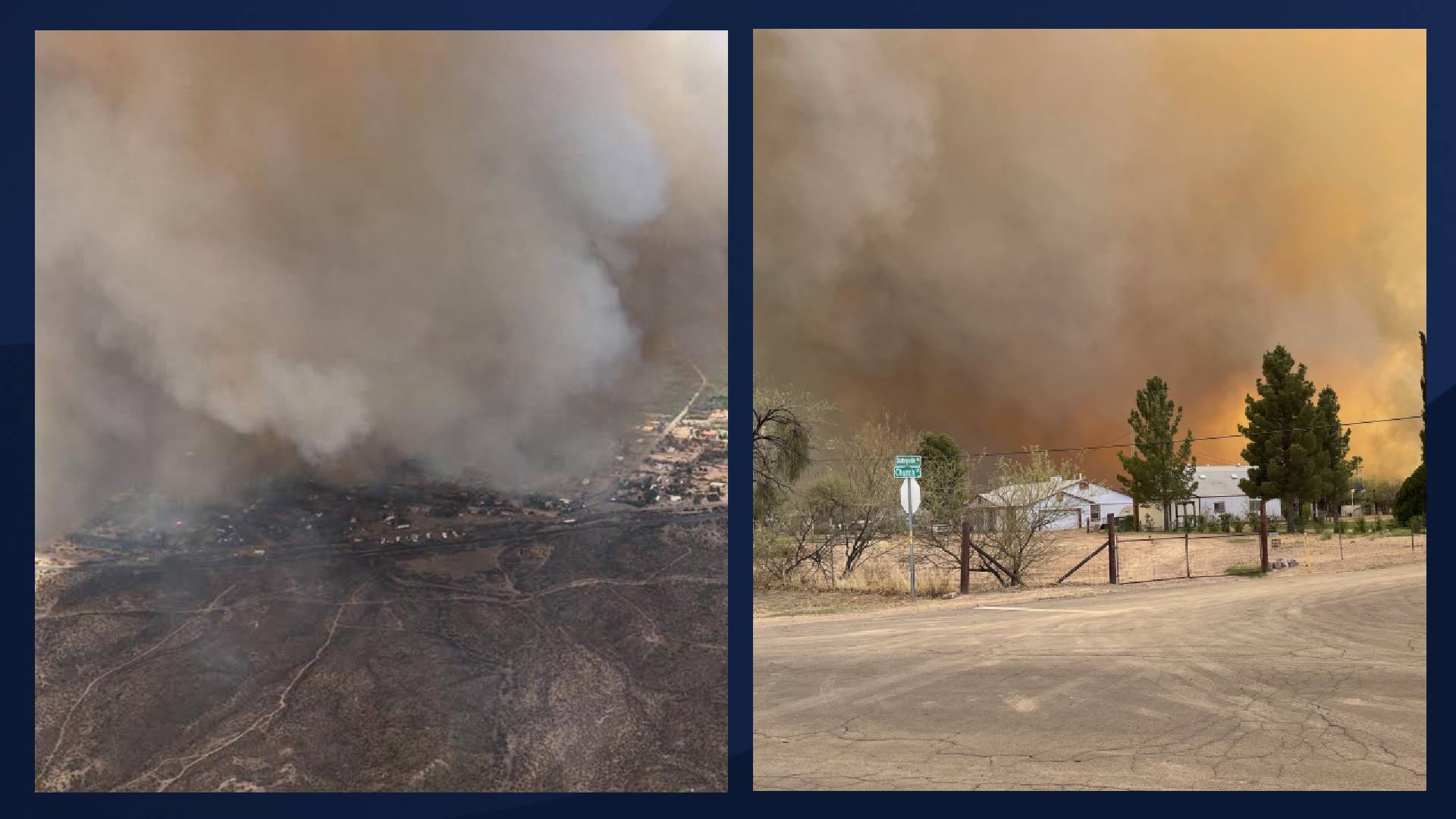 El incendio Margo en Pinal obliga a evacuar a 200 personas y destruye ...