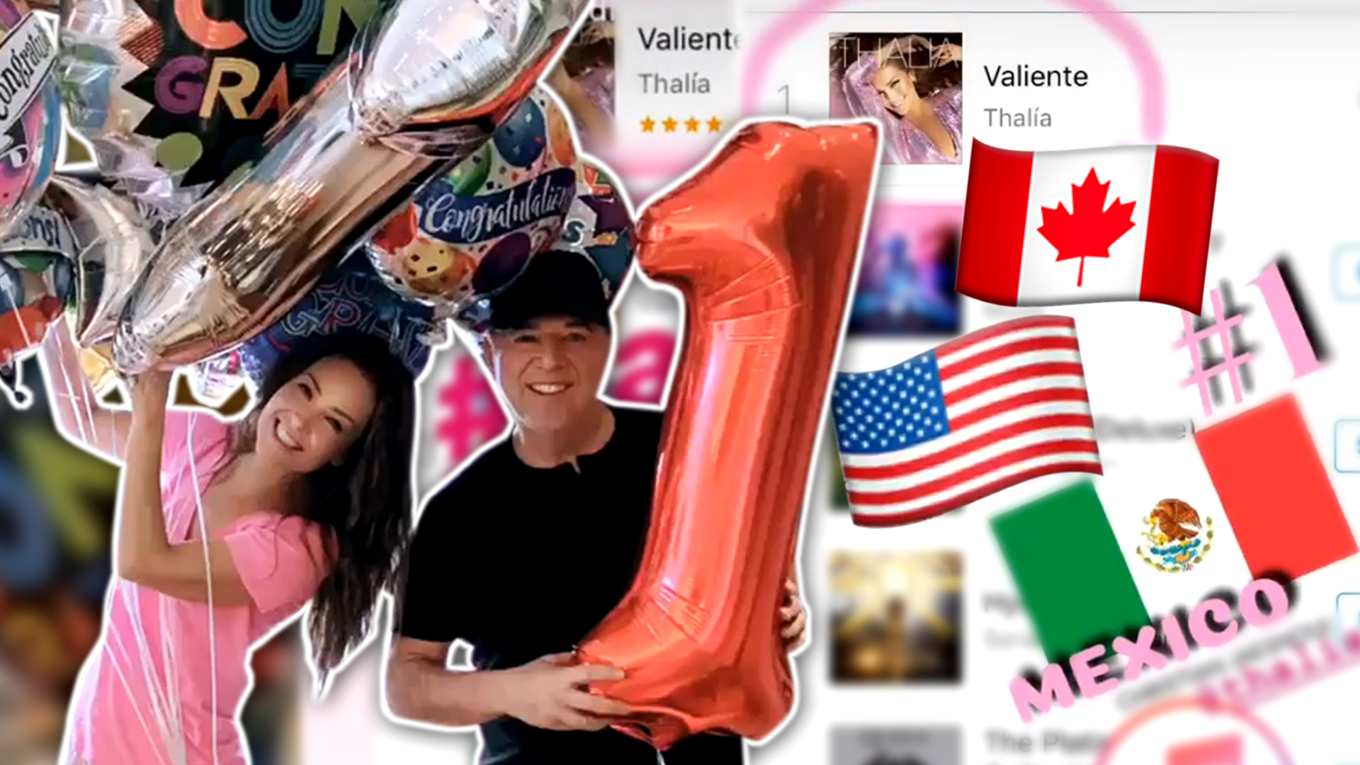 Thalía triunfa con “Valiente” y lo celebra a su estilo | Univision ...