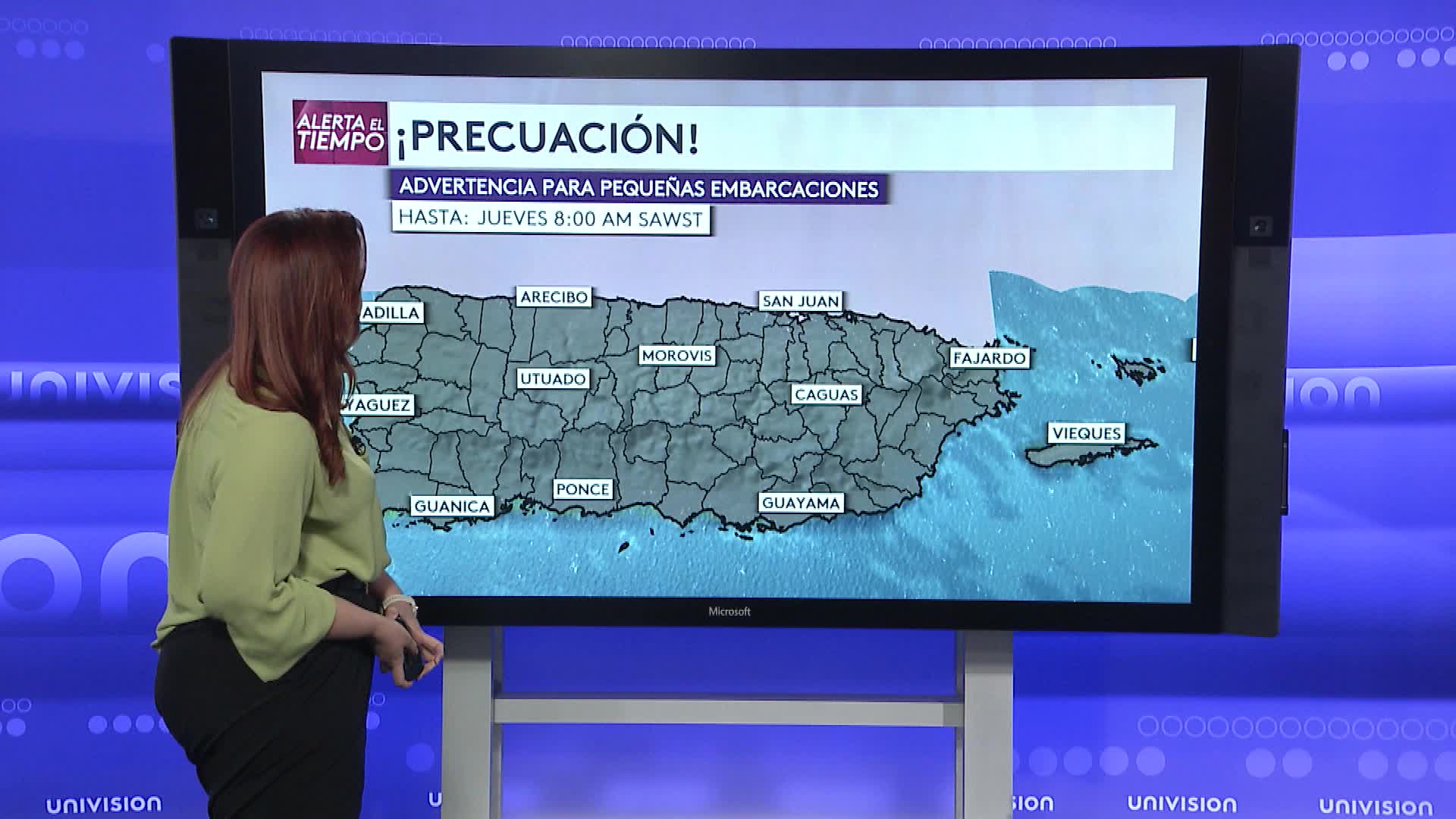 Puerto Rico inicia la semana con marejadas en la costa norte | Video | Univision Puerto Rico ...
