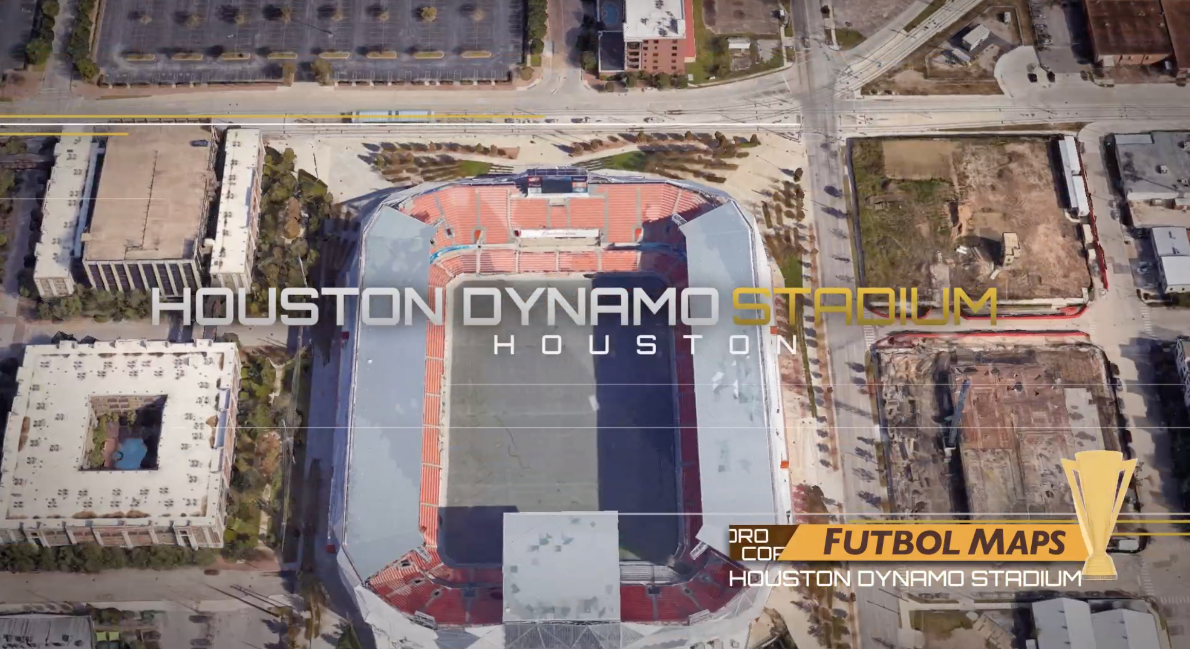 Futbol Maps | Houston Dynamo Stadium | Deportes Copa Oro | TUDN Univision