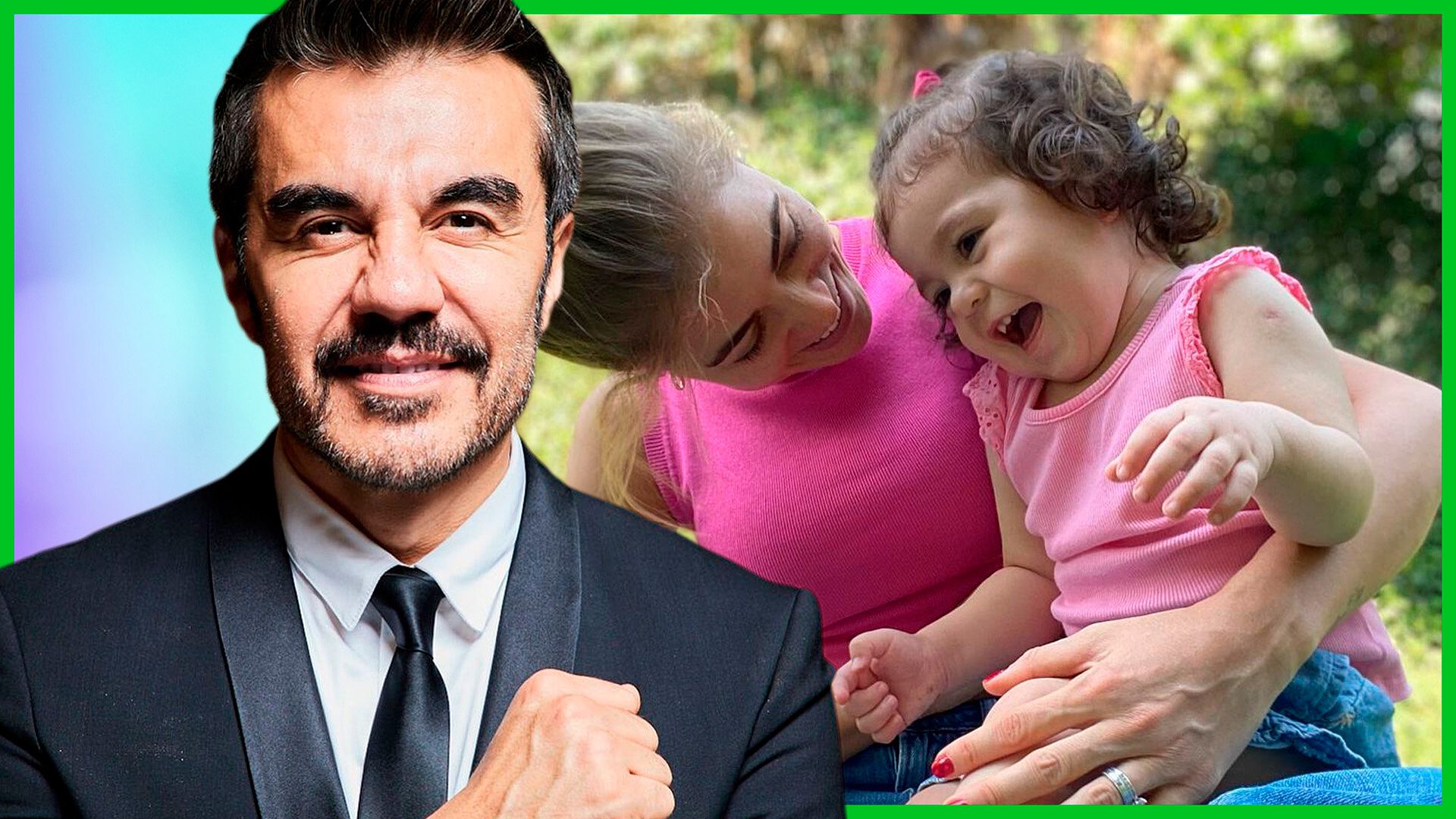 Adrián Uribe enternece al dejar de ejercitarse para bailar con su hija ...