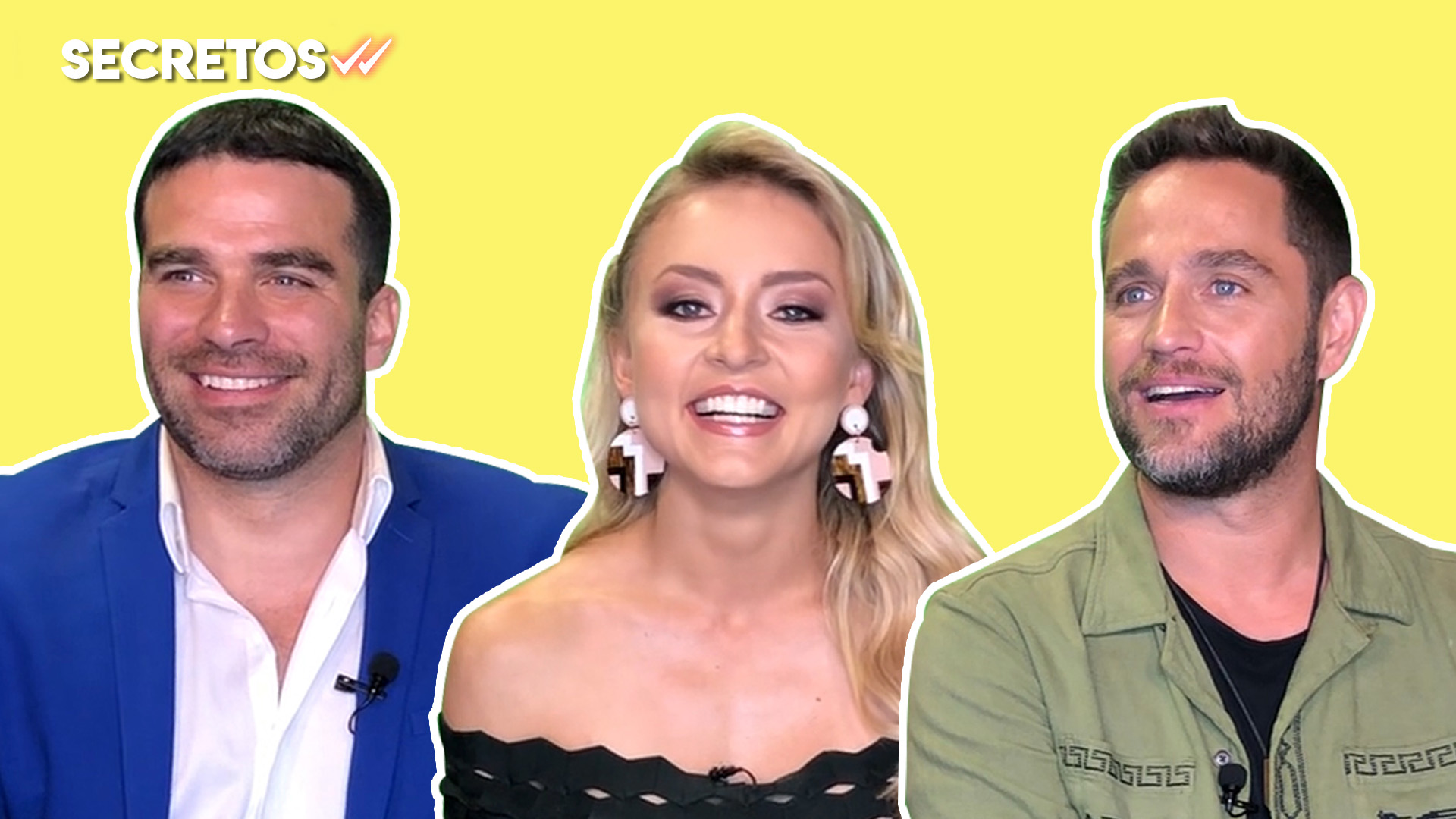 SECRETOS: La entrevista que no esperaban Angelique Boyer, Michel Brown ...