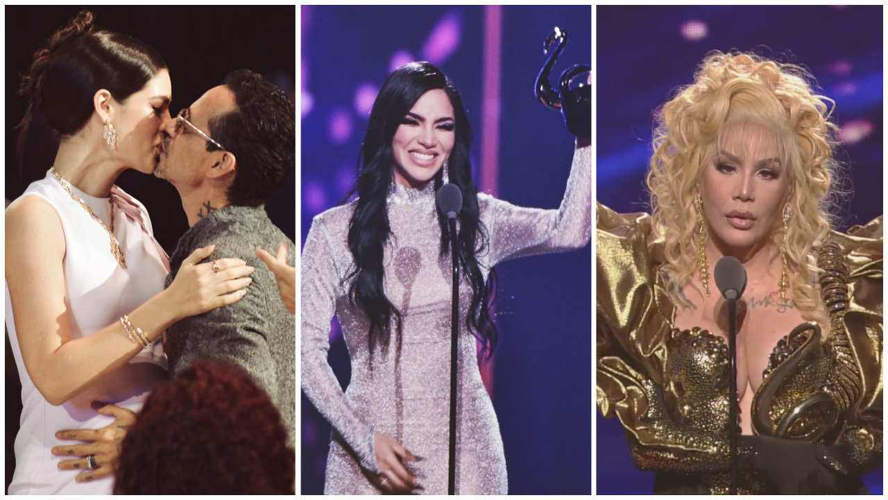 Premio Lo Nuestro 2023 Lo Mejor De La Noche Marc Anthony Y Nadia 8579