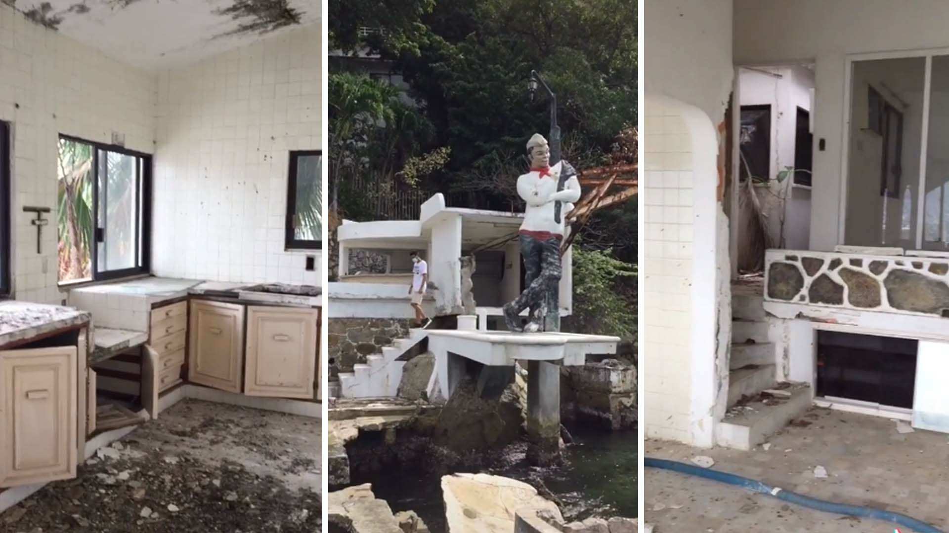 Así es como luce la casa abandonada de ‘Cantinflas’ en Acapulco | Shows Canal U | Unicable