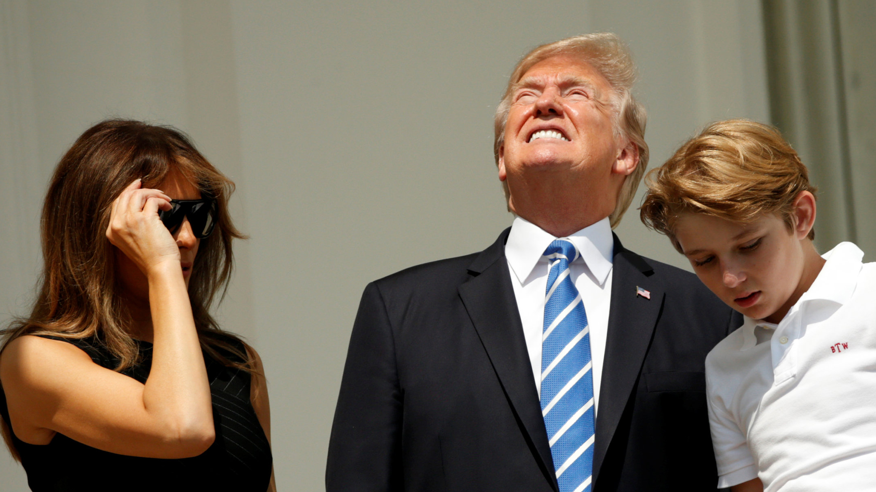 Fotos: Melania, Ivanka y Donald Trump (sin gafas por momentos) también ...