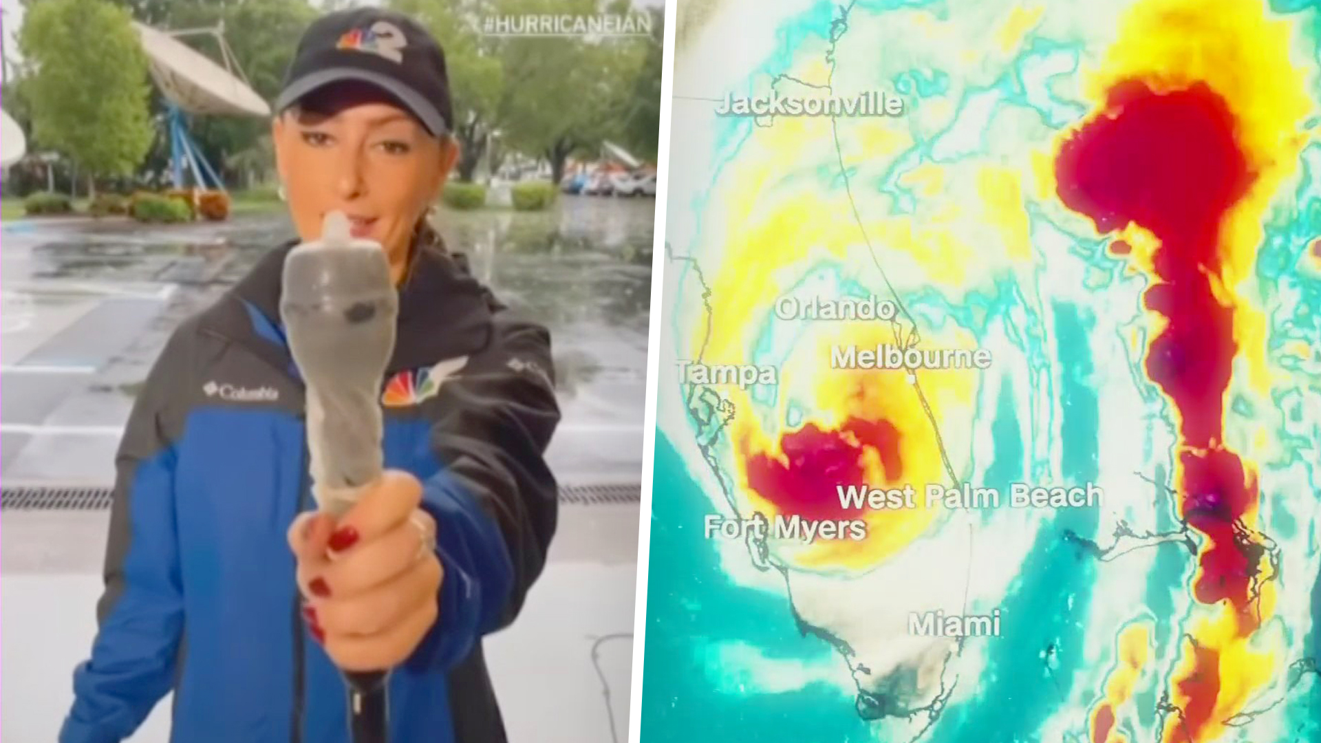 Video viral: reportera usa un condón para proteger su micrófono de las ...