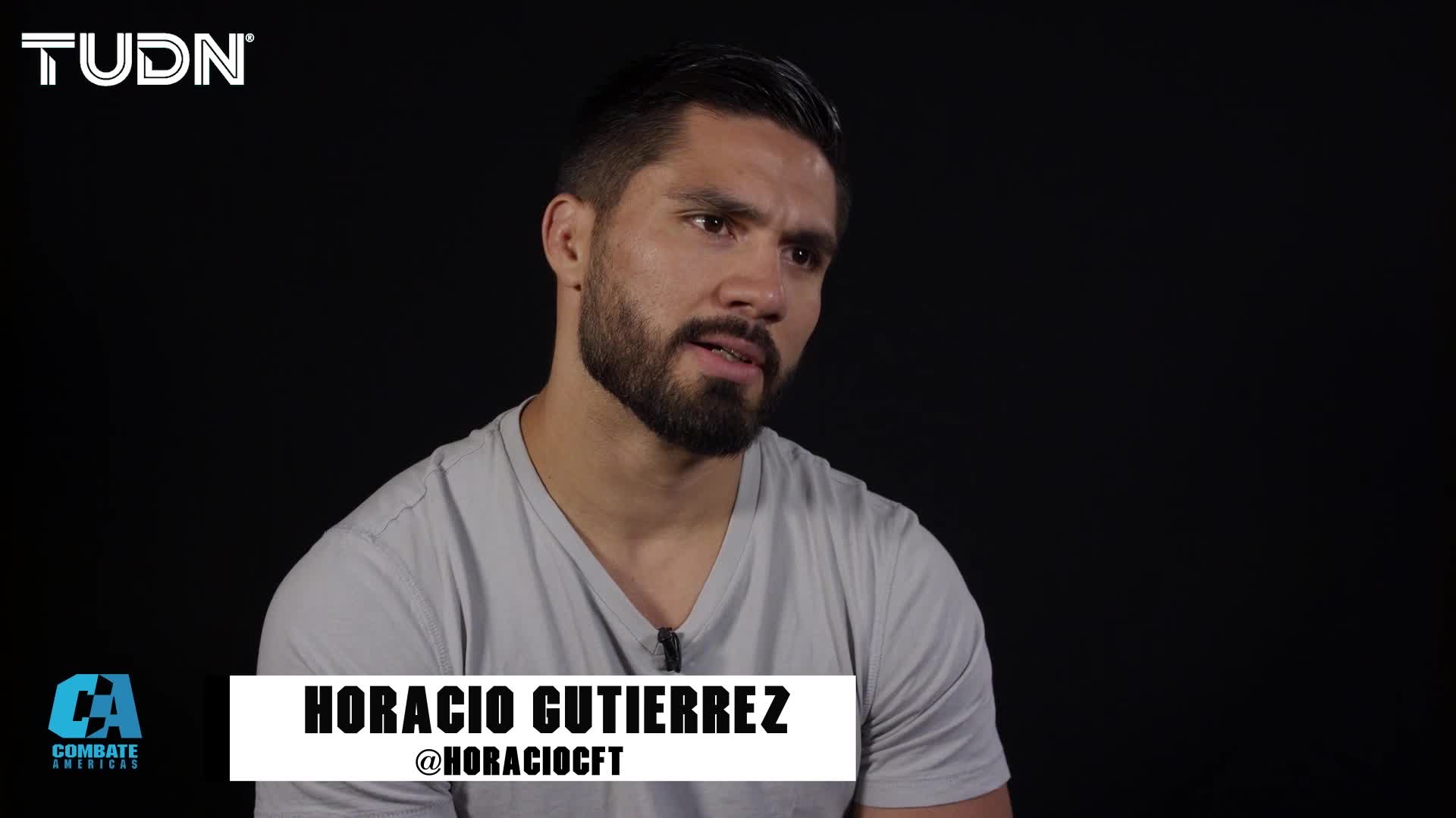 Horacio Gutiérrez analiza a su rival | Deportes Combate Global | TUDN ...