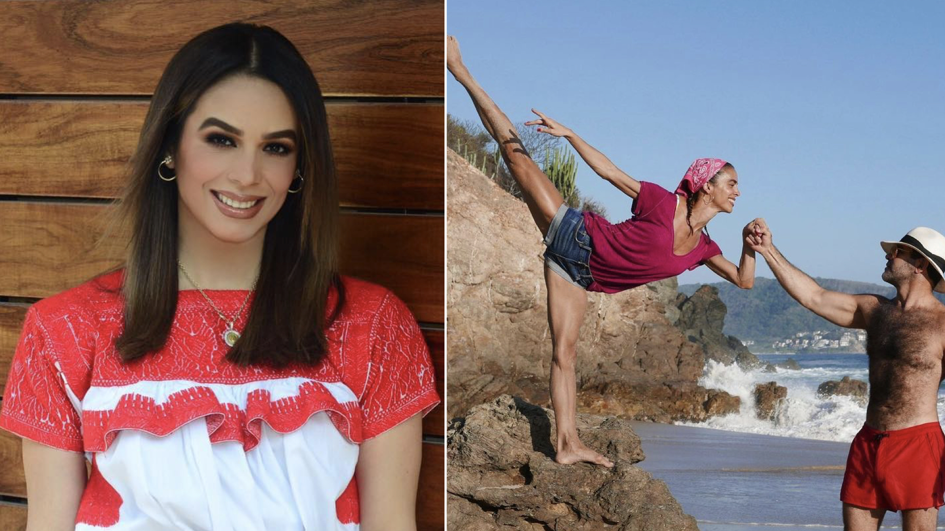 Biby Gaytán presume su impactante flexibilidad a sus 51 años con todo y ...