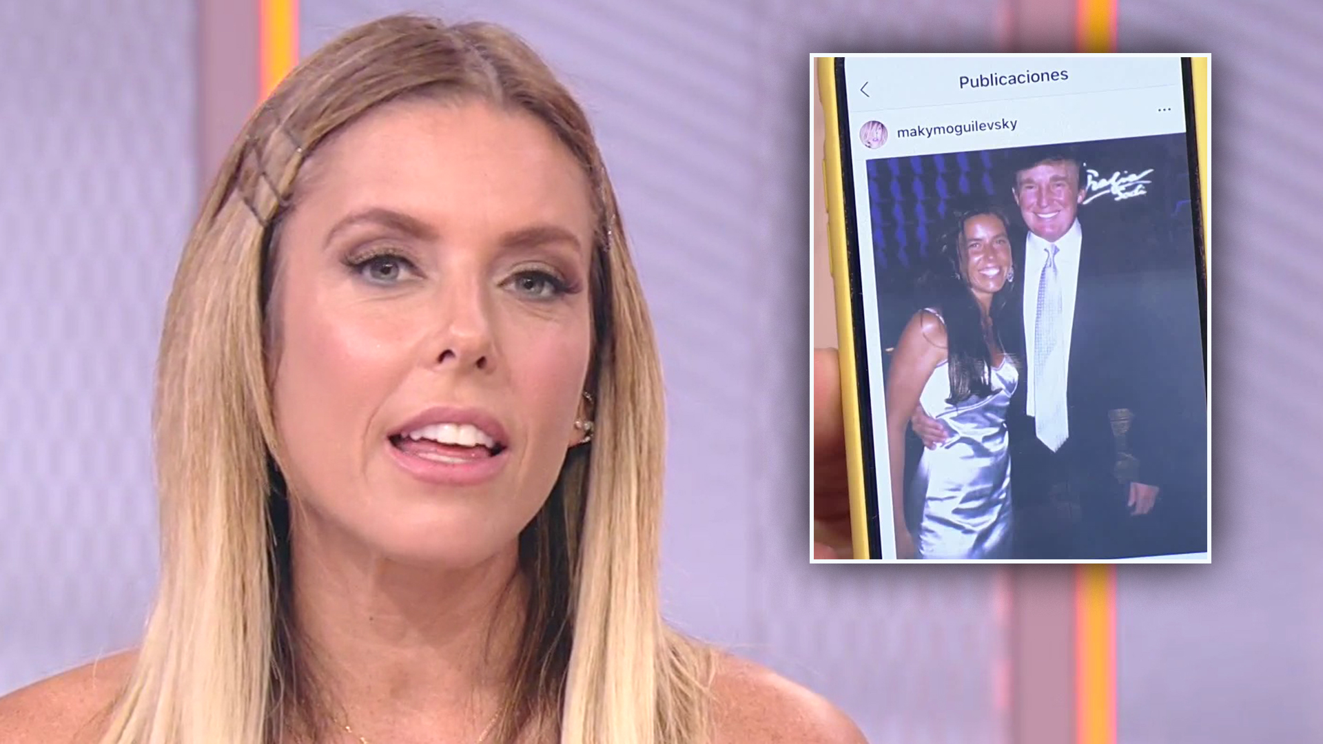 Maki recordó el día que (frente a Juan Soler) le pidió a Donald Trump ...