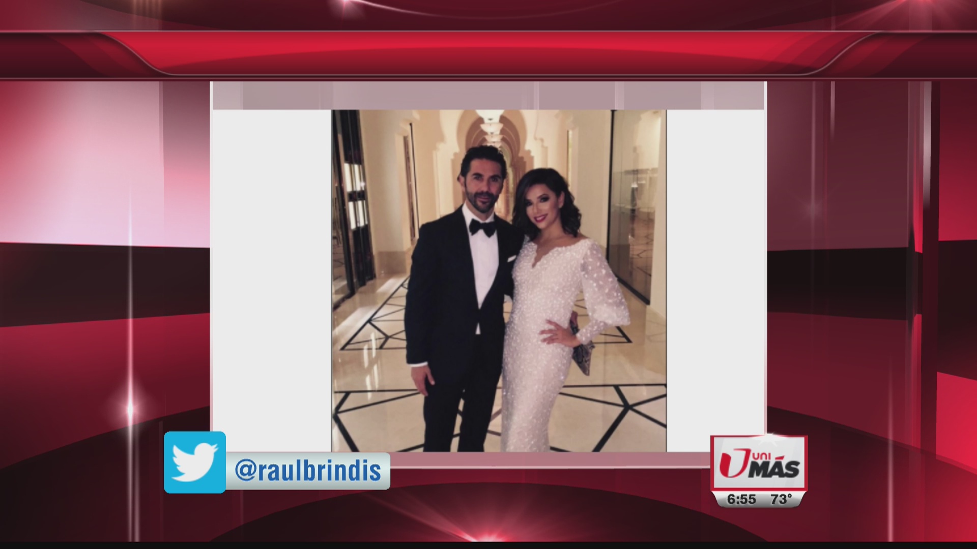 Eva Longoria se comprometió con Pepe Bastón | Video | El Show de Raúl Brindis Univision radio ...