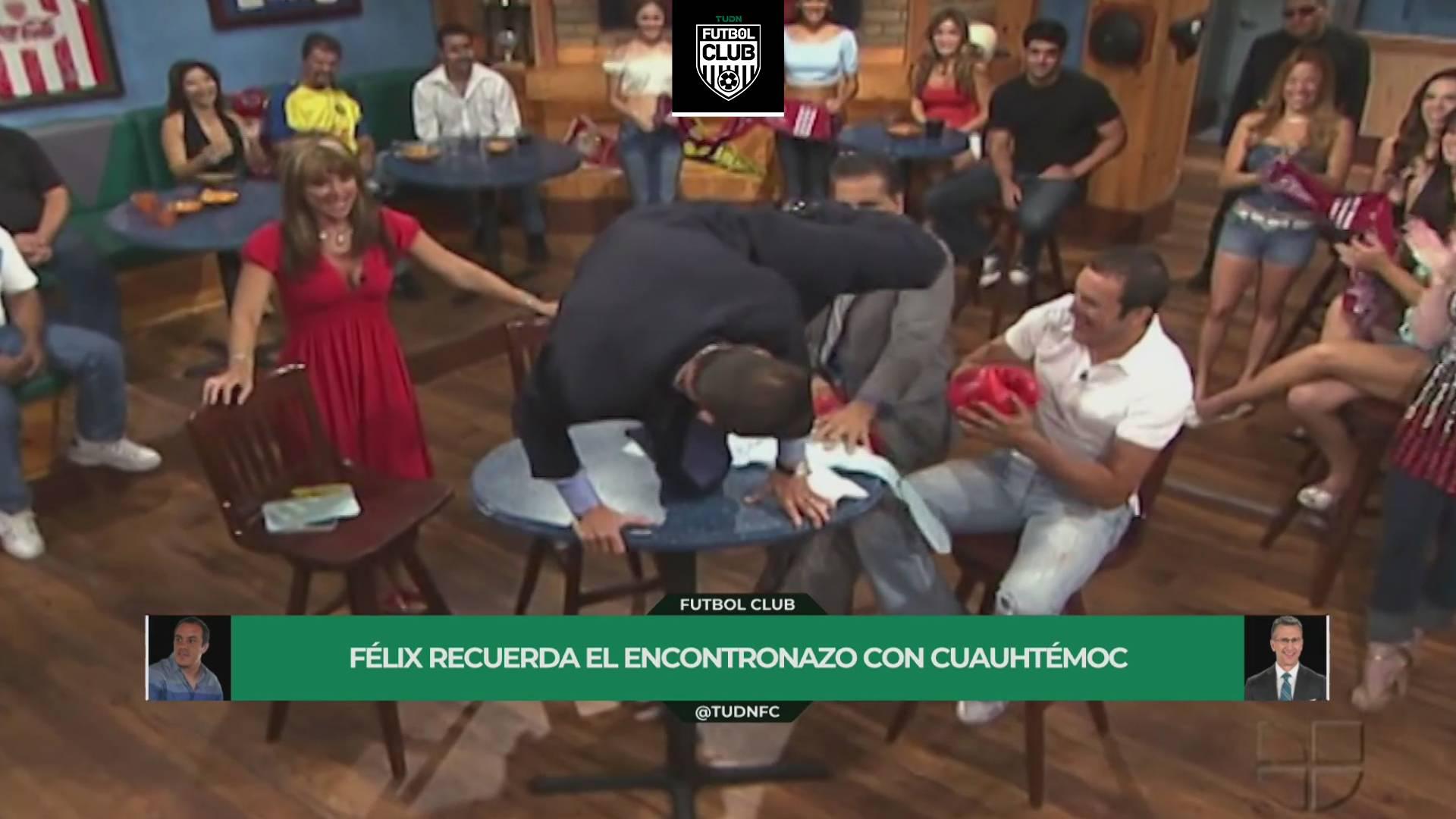 Félix Fernández recordó el momento en el que se desquitó del Cuau en TV ...