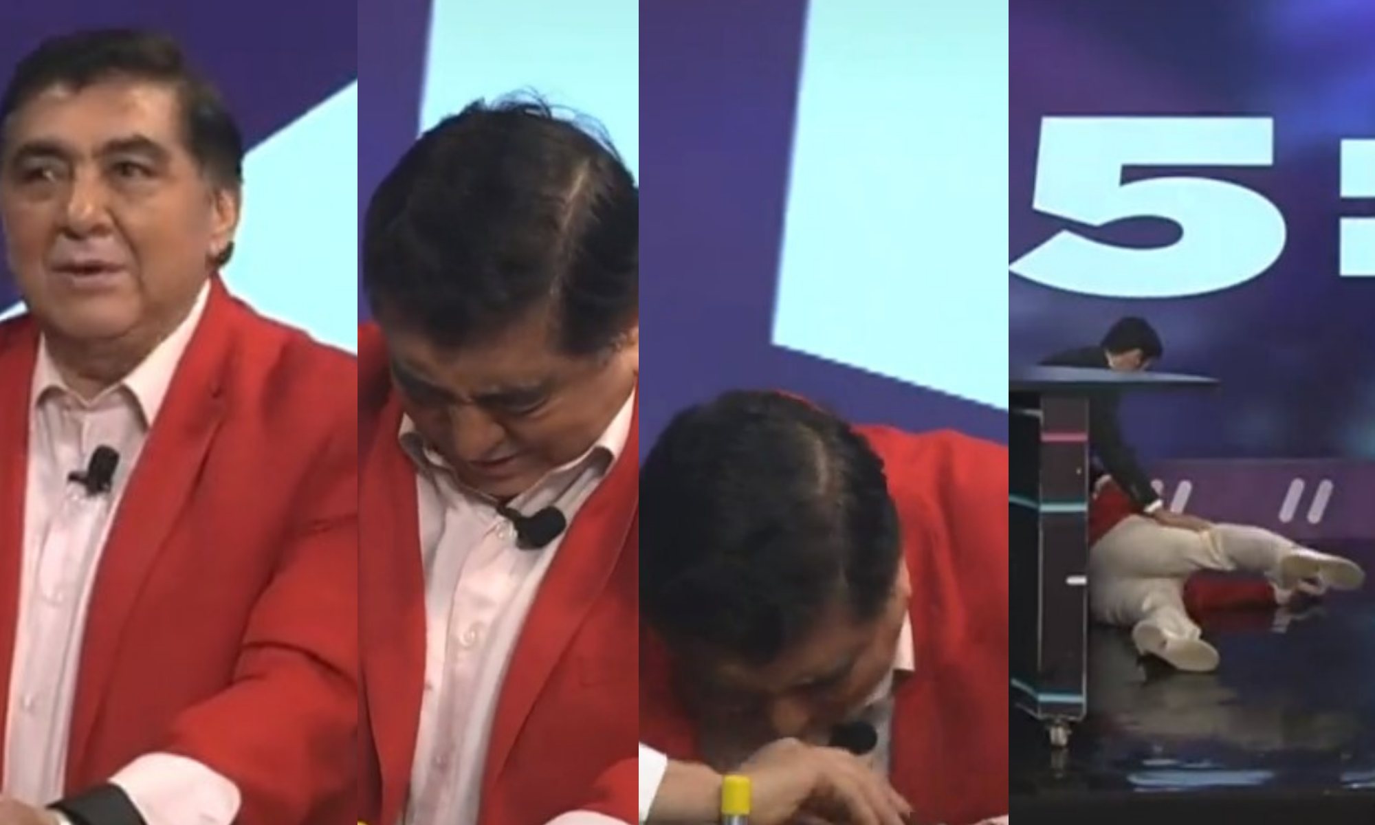 Carlos Bonavides sufre supuesto “infarto” y se desvanece en pleno show ...