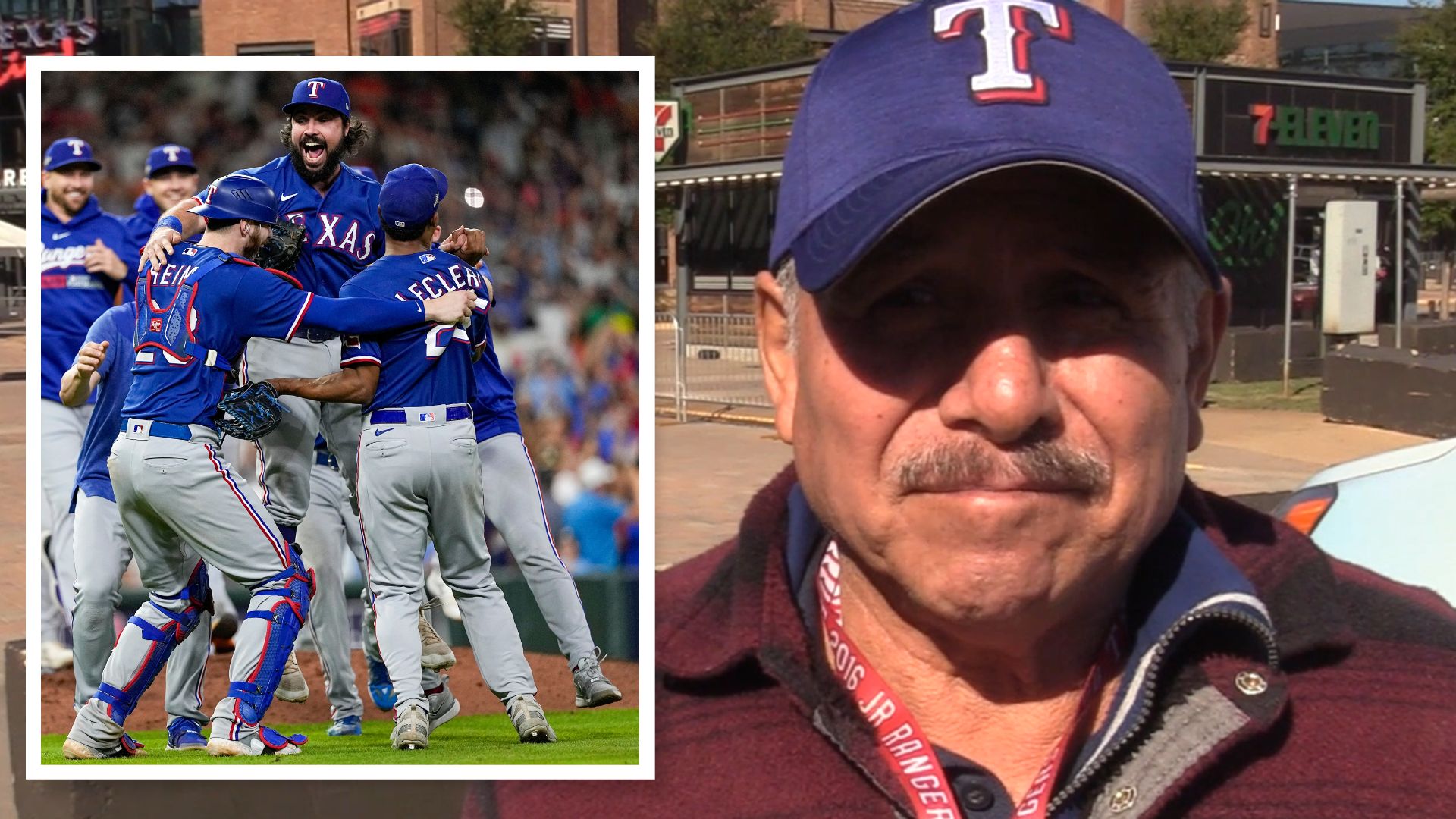 El sueño cumplido de Fidencio Rangel: Los Texas Rangers ganaron la ...