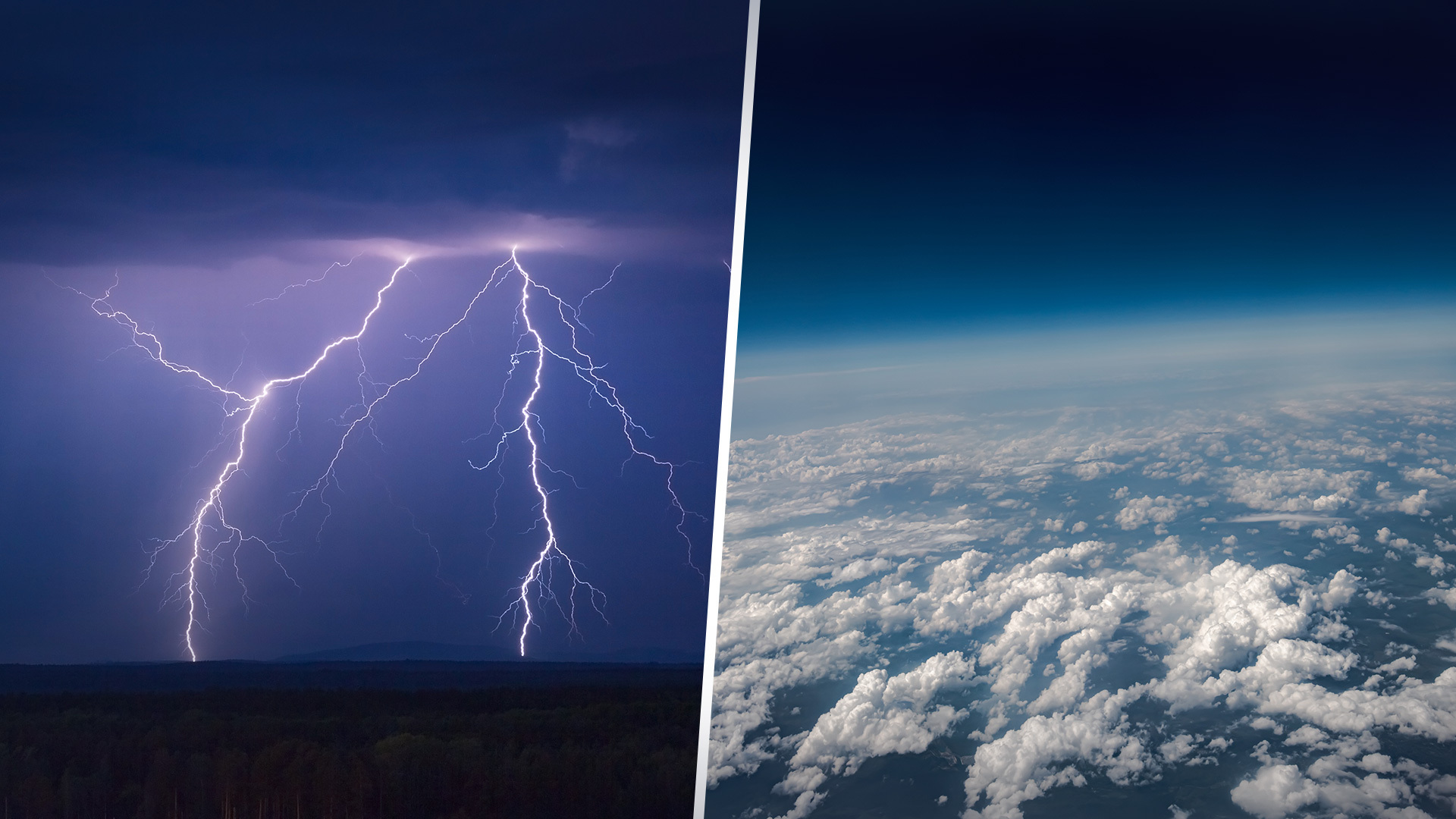 NOAA muestra imágenes de los rayos del sur de California desde el ...