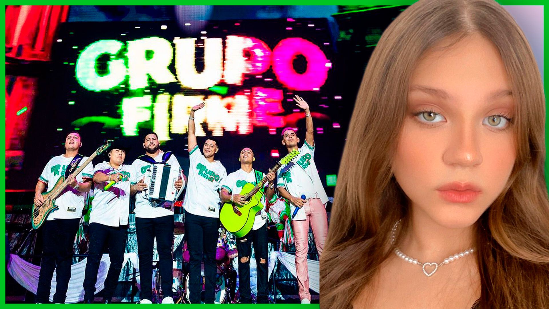 Camila Rivas también disfrutó del concierto de Grupo Firme en el Zócalo ...