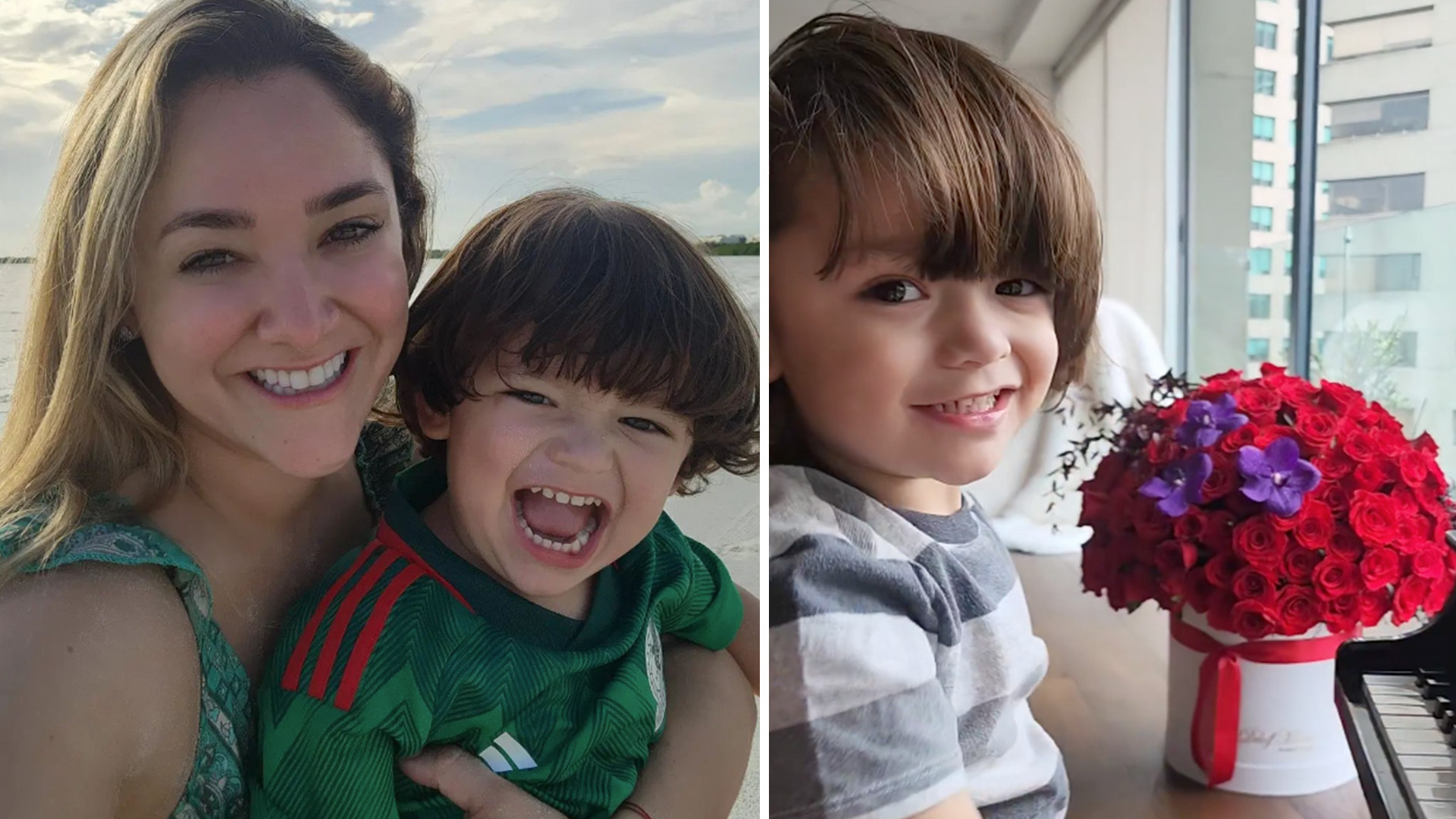 André, el hijo de Sherlyn, le ‘llevó’ una tierna serenata y derritió a sus fans con su ternura ...