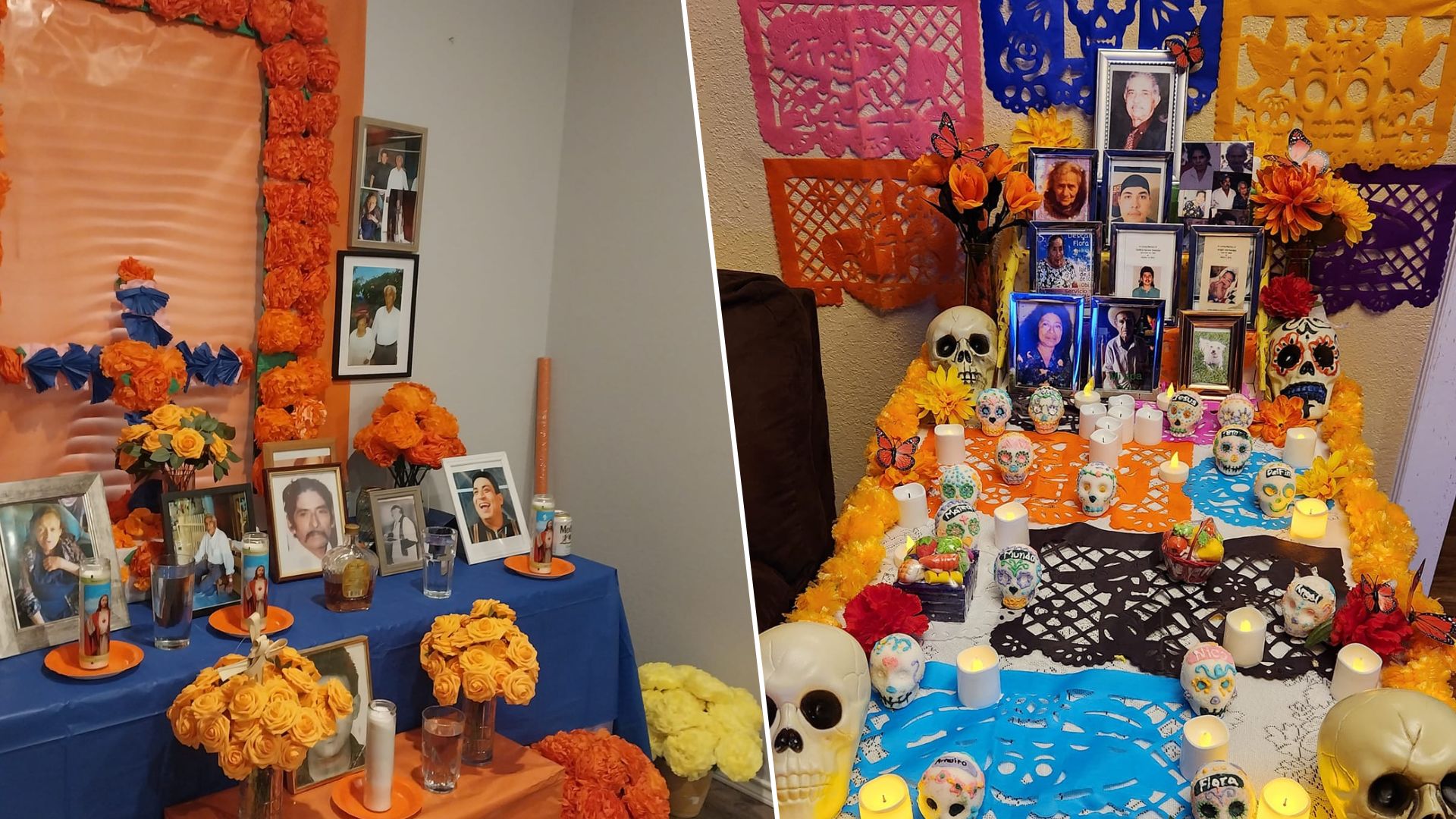Altares de muertos hechos por familias mexicanas en Dallas – Fort Worth ...