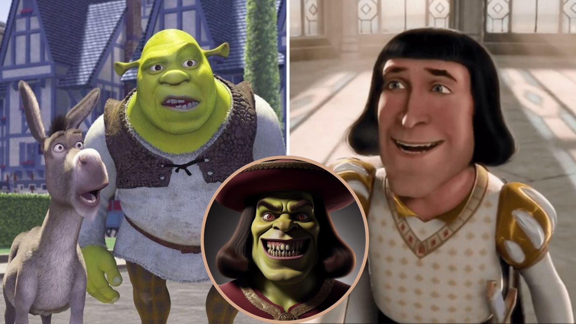 ¿Cómo se verían Shrek, Burro y el resto de los personajes en la vida ...