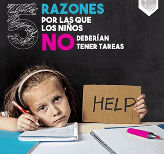 5 razones por las que los niños no deberían tener tareas | Estilo de ...