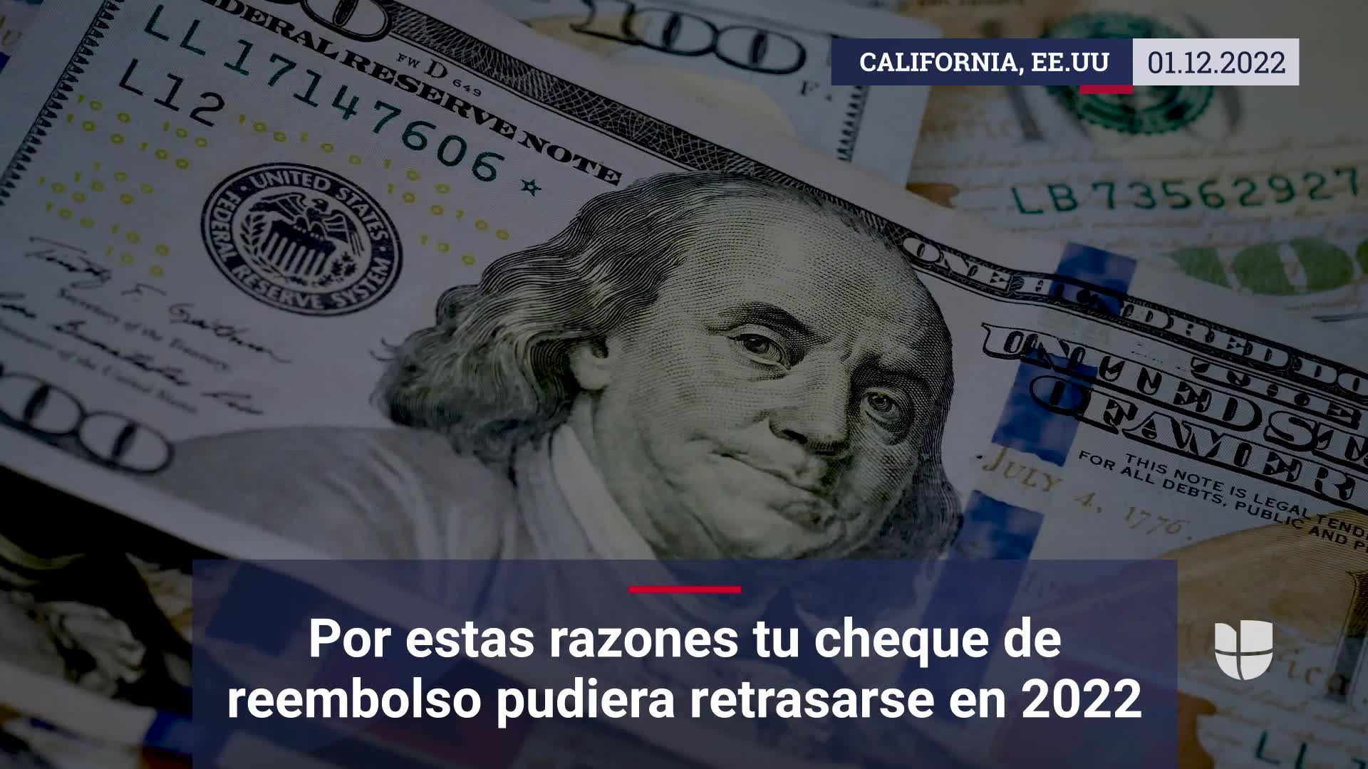 Por estas razones tu cheque de reembolso pudiera retrasarse en 2022 ...