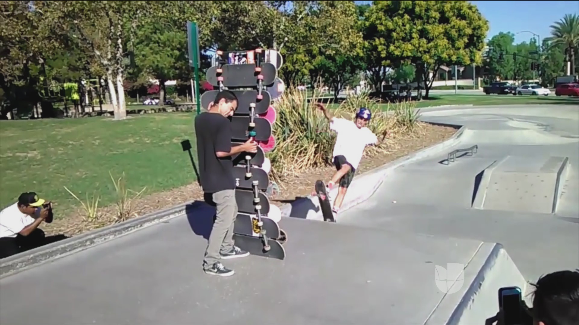 ¿Pasará la prueba el patinetero? | Shows República Deportiva | Univision