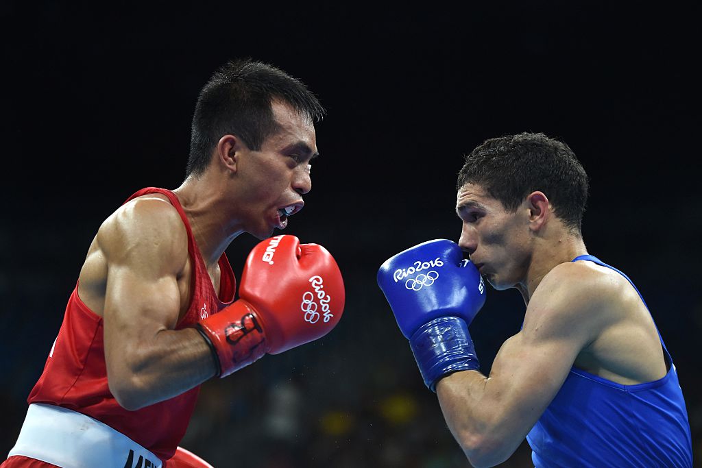 El boxeador mexicano Elías Emigdio se despidió de Río, cayó con el ...