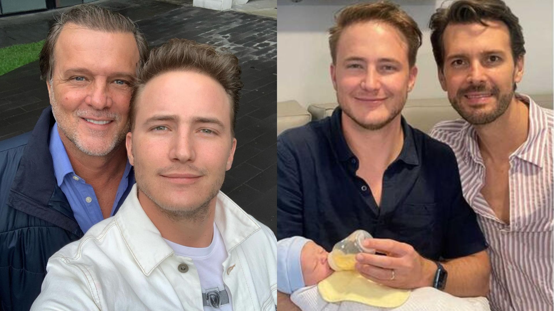 Hijo de René Strickler publica nuevas fotos del nieto del actor ...