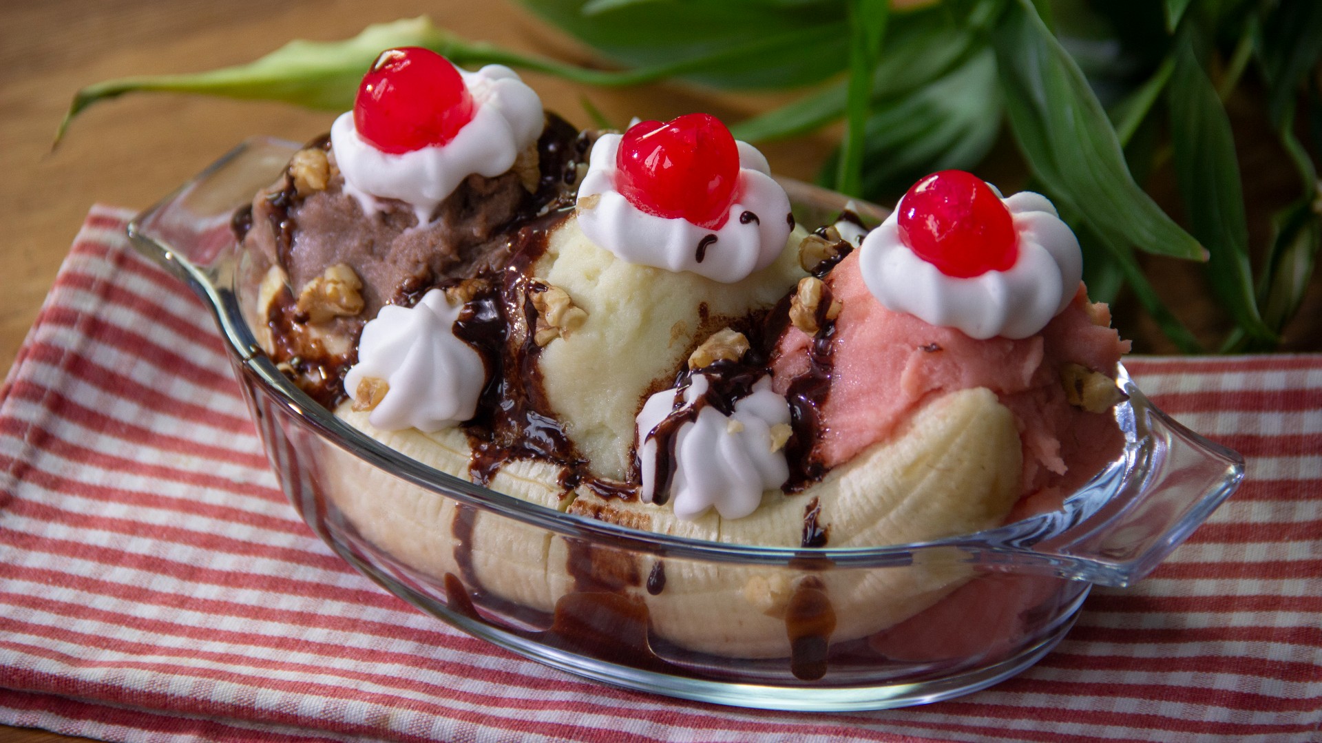 Banana split tradicional | Delicioso | Univision