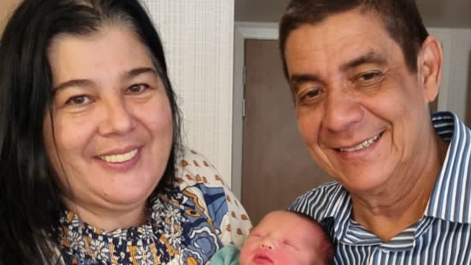 Zeca Pagodinho é apresenta neto recém-nascido: nome do bebê é italiano ...