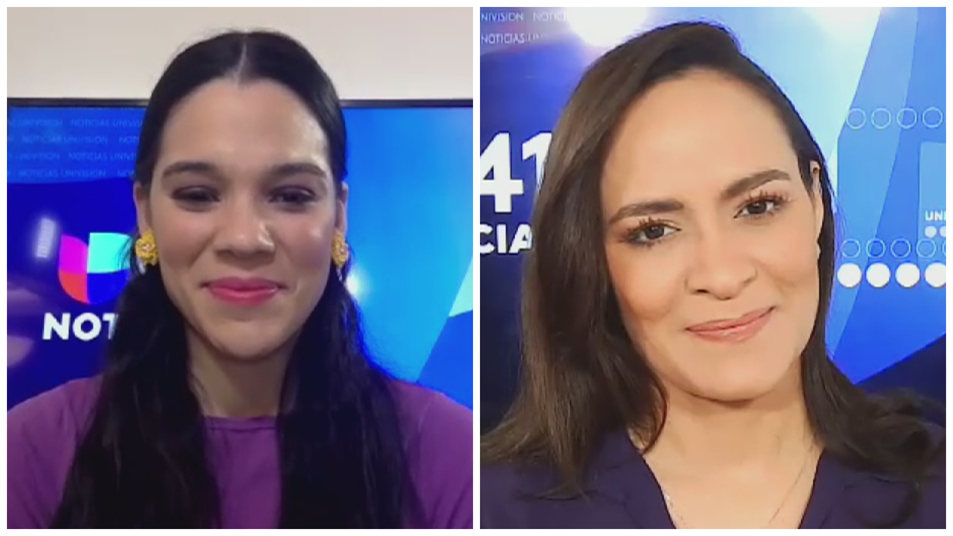 El reconocimiento a nuestras presentadoras Esperanza Ceballos y Yisel Tejeda por el Día de la ...