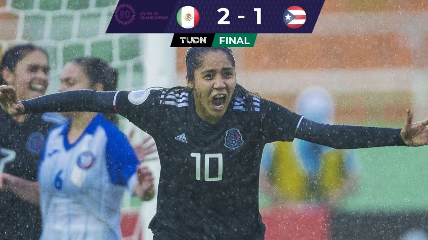 Agónico gol da primer triunfo a Tri Femenil en premundial | Deportes ...