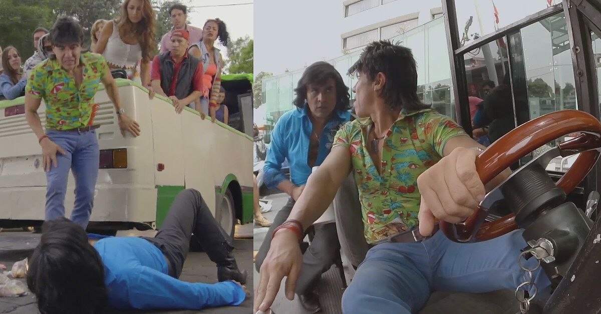 Albertano se cae del microbús que manejaba Vítor y así le reclamó ...