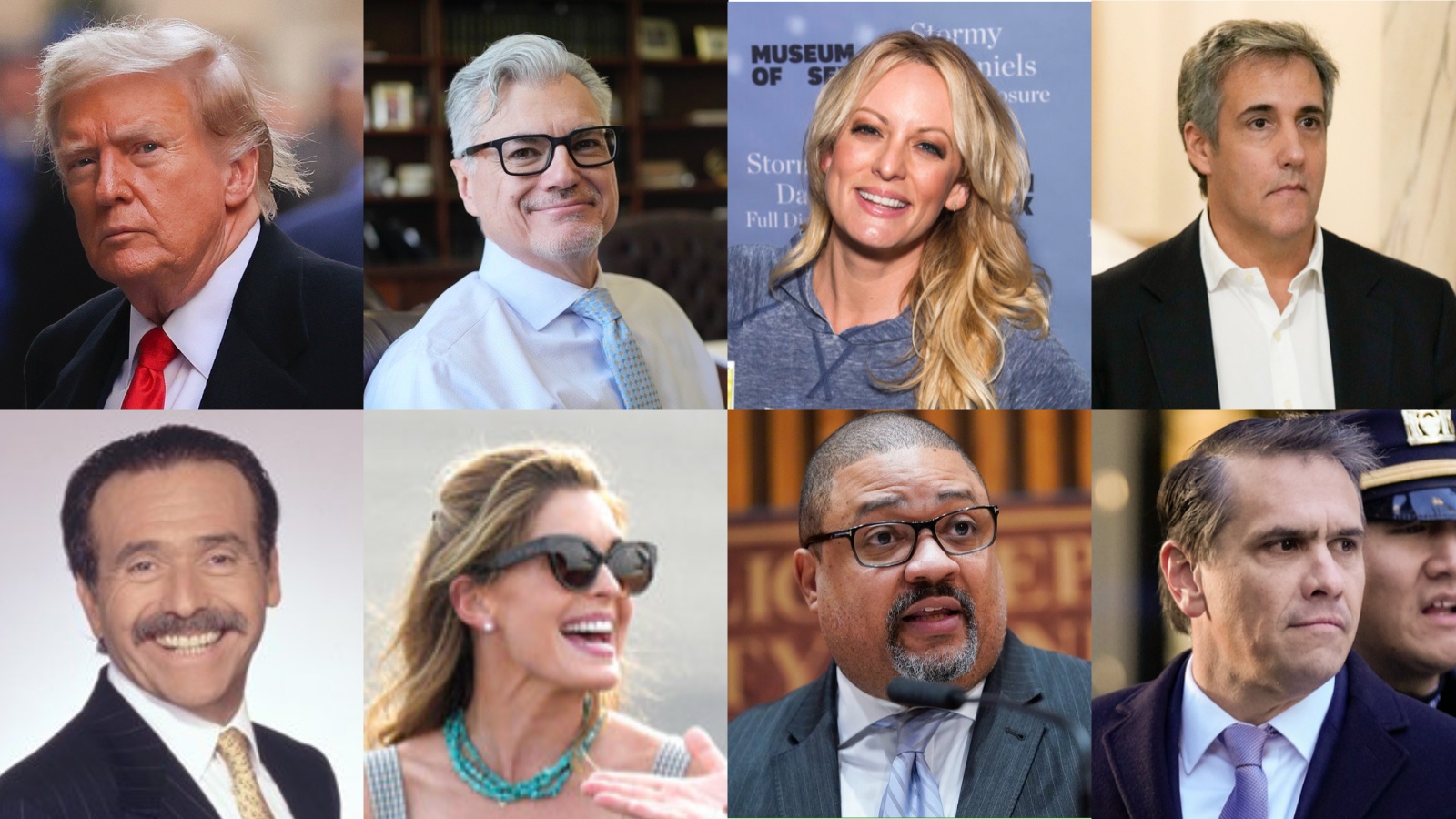 Estos son los personajes en el juicio penal a Trump por presunta falsificación de registros ...