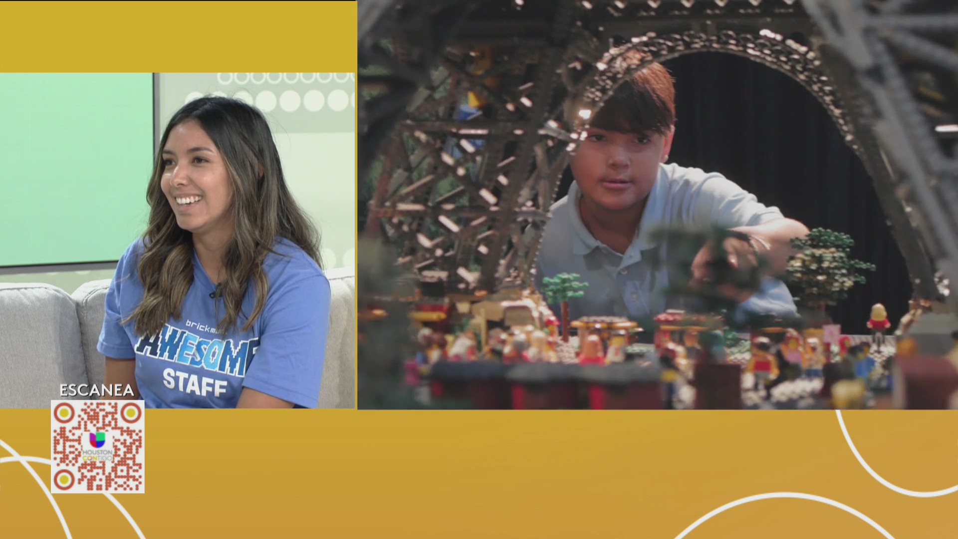 Una exhibición interactiva de modelos de Lego llega a Houston | Video ...