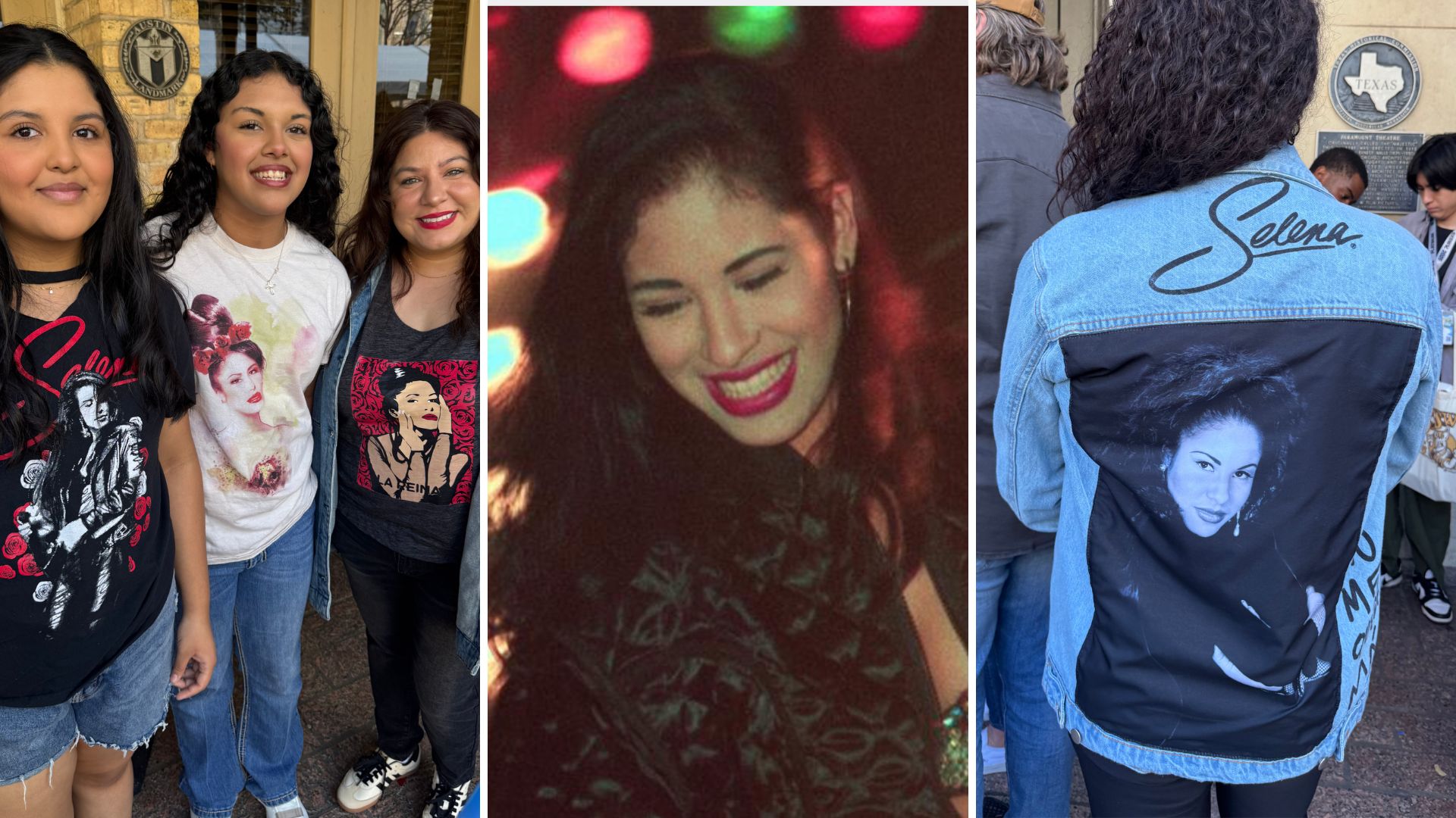 Fans de Selena Quintanilla brillan en la premiere del documental con los Dinos, en Austin, Texas ...