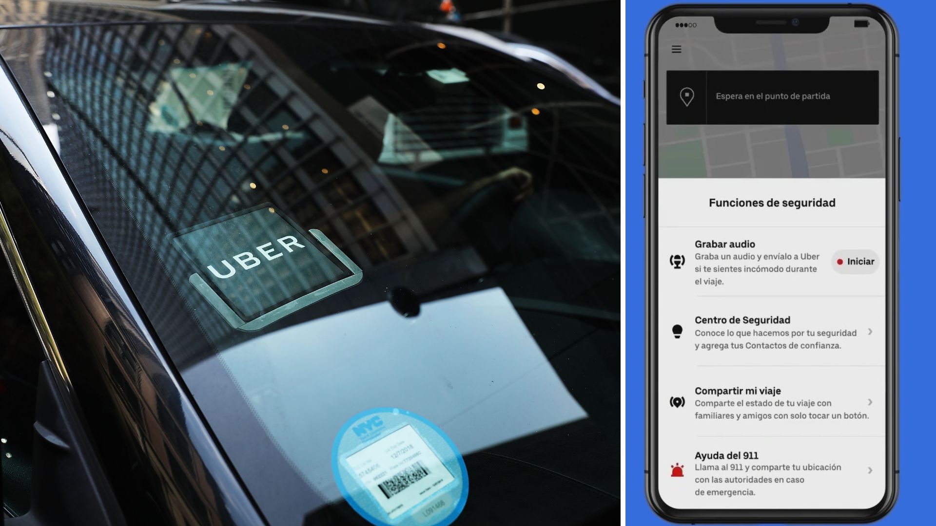 Ahora podrás grabar tu viaje en Uber para que viajes más seguro: te ...