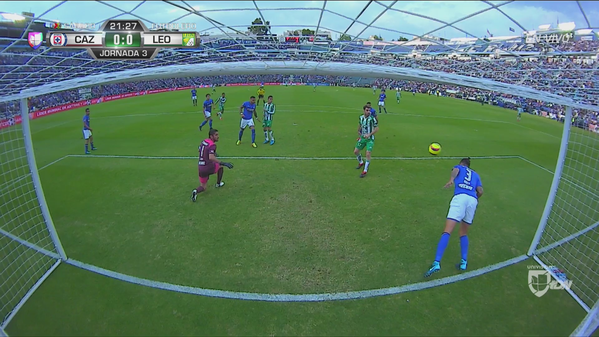 ¡Enzo Roco salvó a Cruz Azul del primero de León! | Deportes Liga MX ...