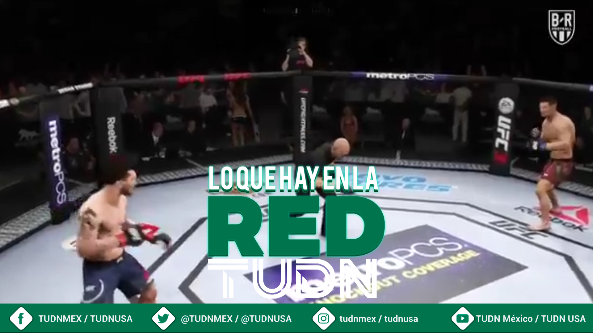 El brutal nocaut de Messi a Cristiano en la UFC.. virtual | Deportes ...