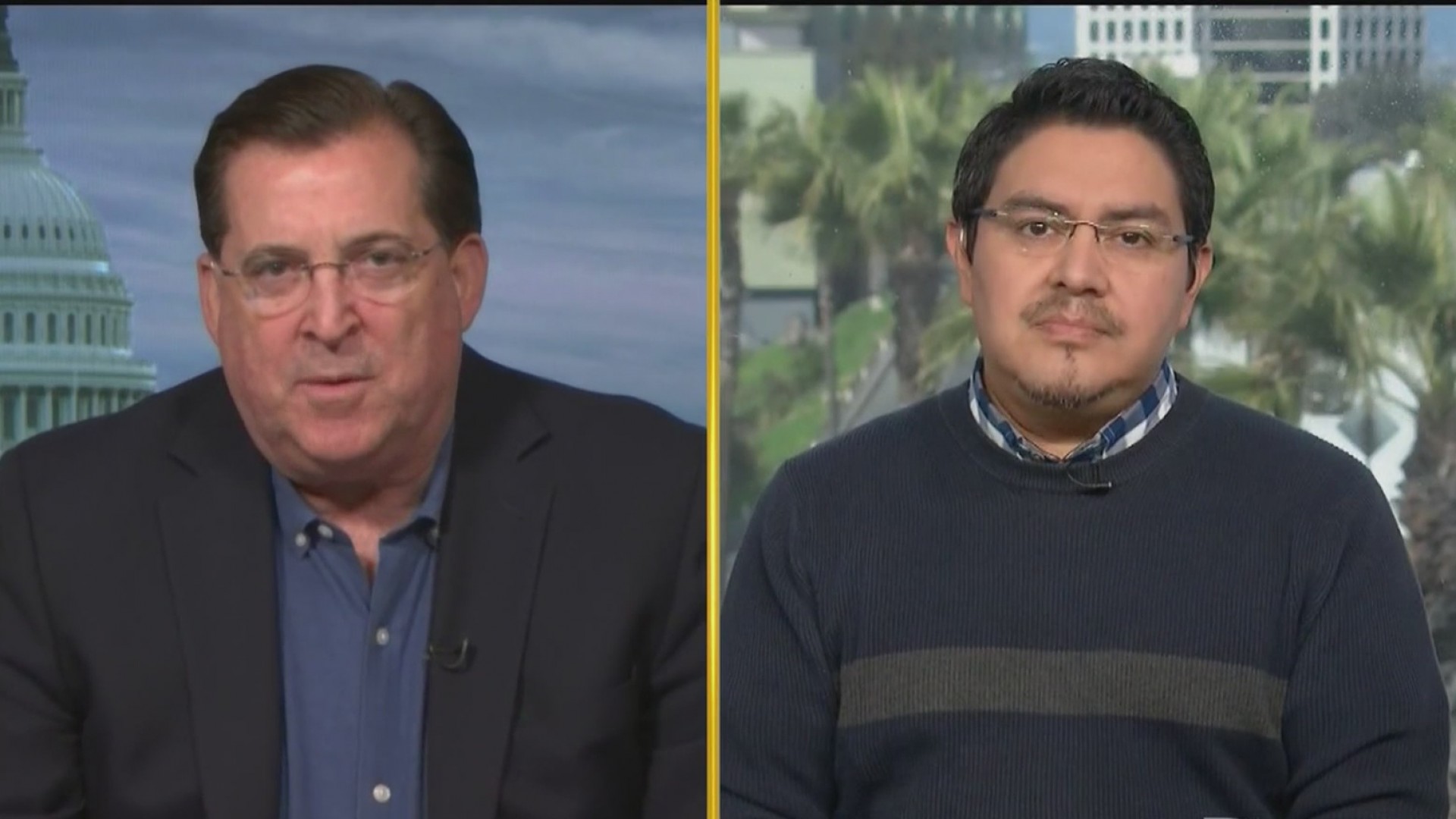 Jorge Mario Cabrera de CHIRLA y Frank Sharry de America's Voice hablan ...