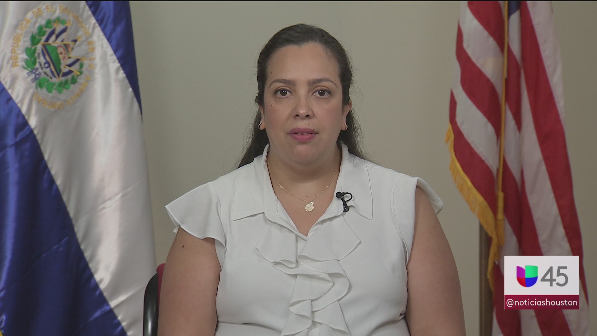 La cónsul de El Salvador en Houston, Nancy Guevara habla sobre el ...
