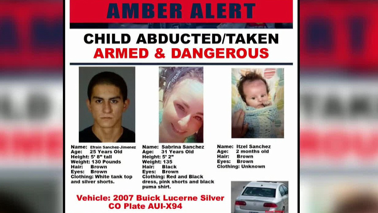 Buscan a Efraín Sánchez por el presunto secuestro de su esposa Sabrina y su bebé Itzel en ...