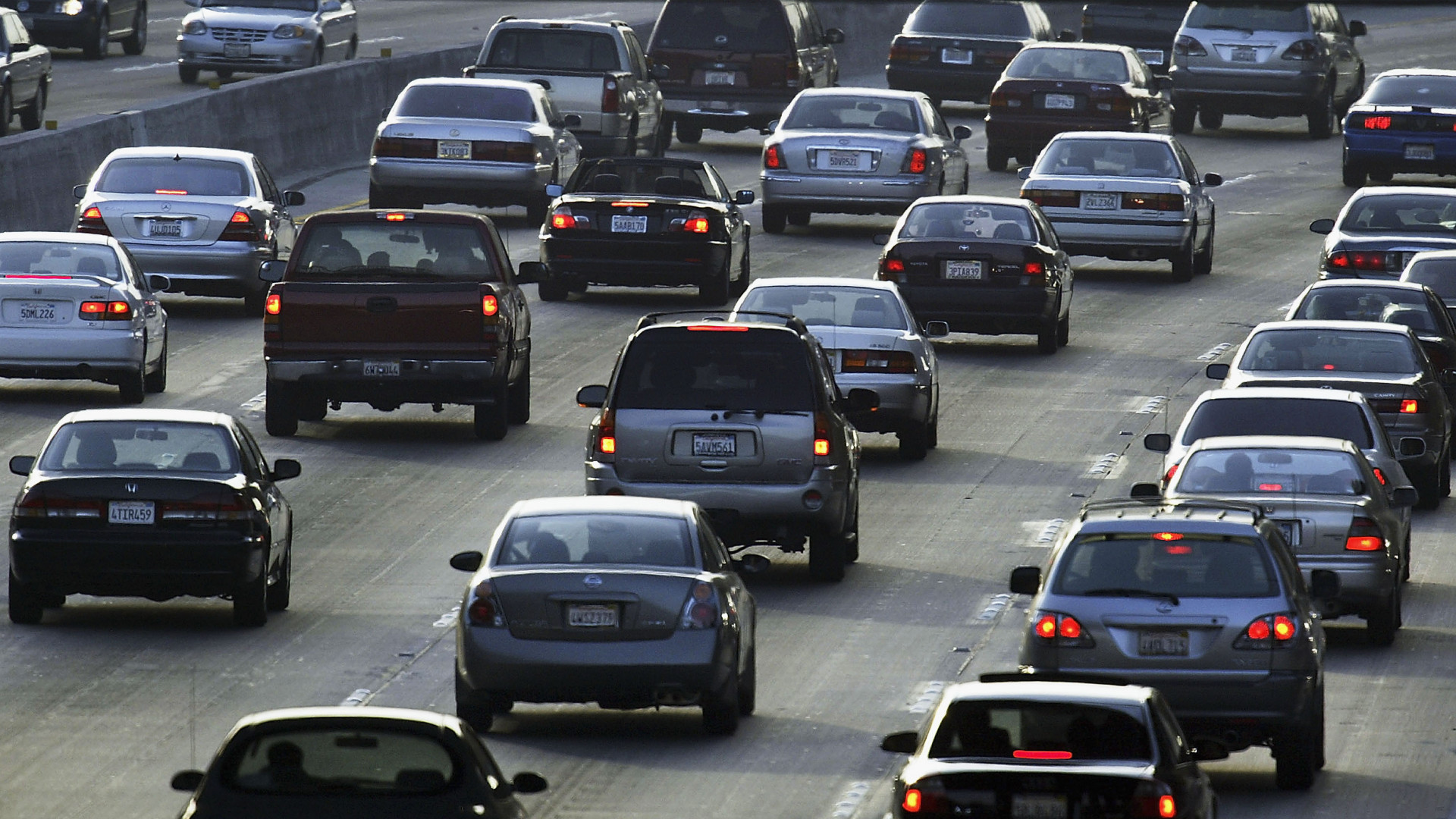 Este es el reporte del trafico vehicular en Los Angeles para este ...