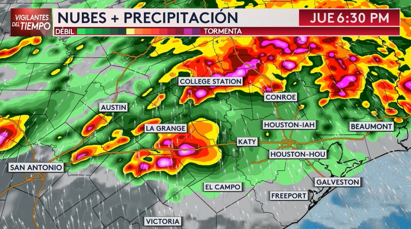 Riesgo por tiempo severo nivel 3 en Houston: hay probabilidad de ver ...