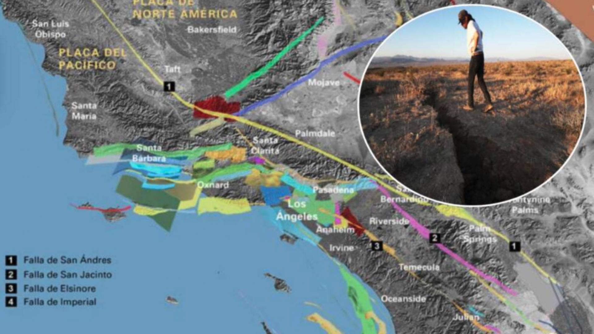 Descubren nueva falla geológica en Los Ángeles capaz de provocar un ...