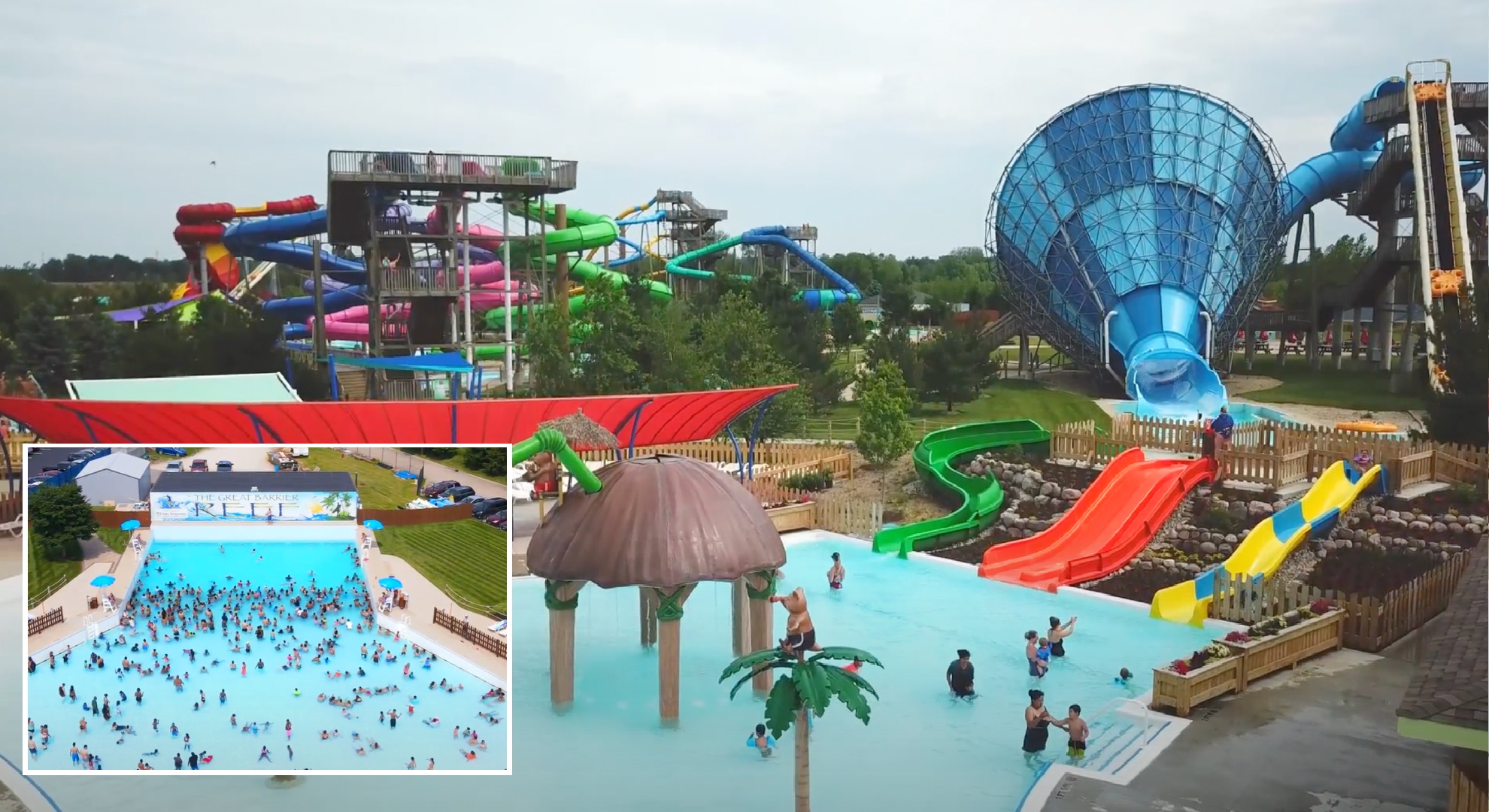 Así es Raging Wave el parque acuático más grande de Illinois | Tu ...