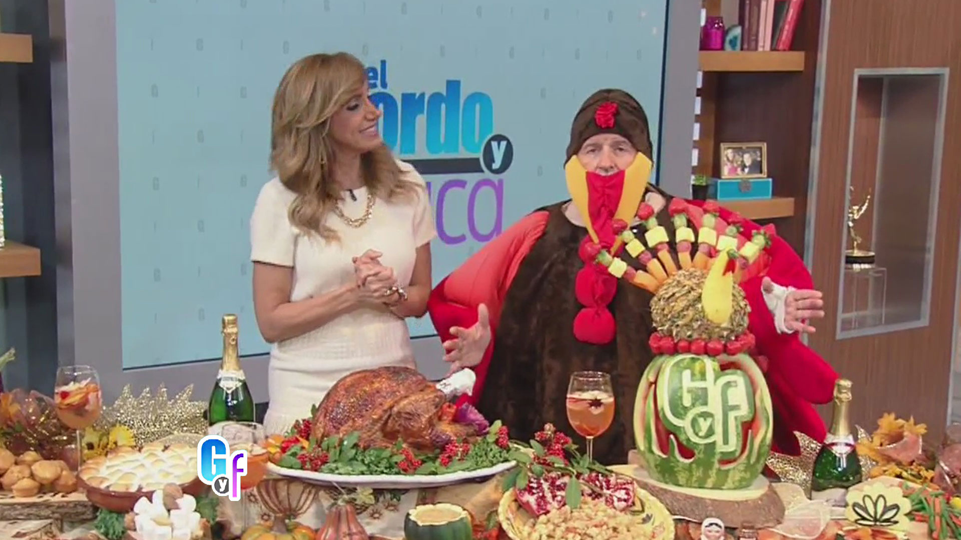 ¡Bienvenidos a El Pavo y la Flaca! Así celebramos Thanksgiving | Shows ...