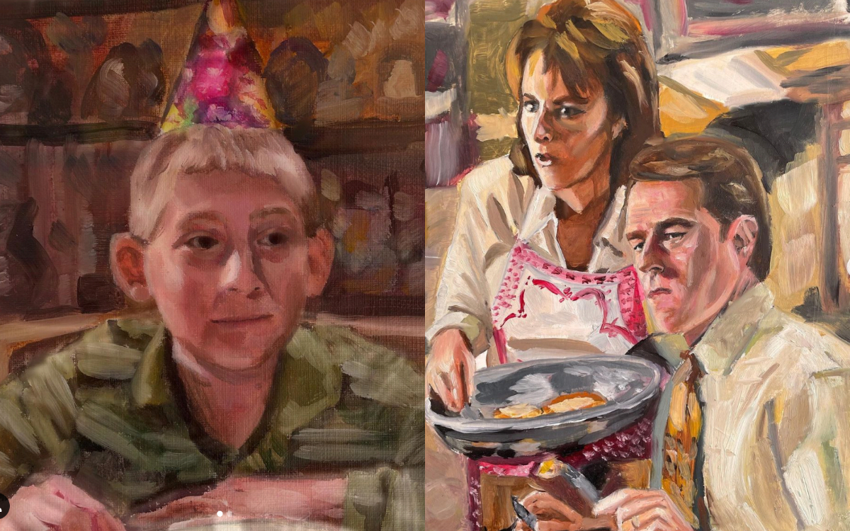 Mexicana recrea escenas de Malcolm en increíbles pinturas | Shows Canal ...